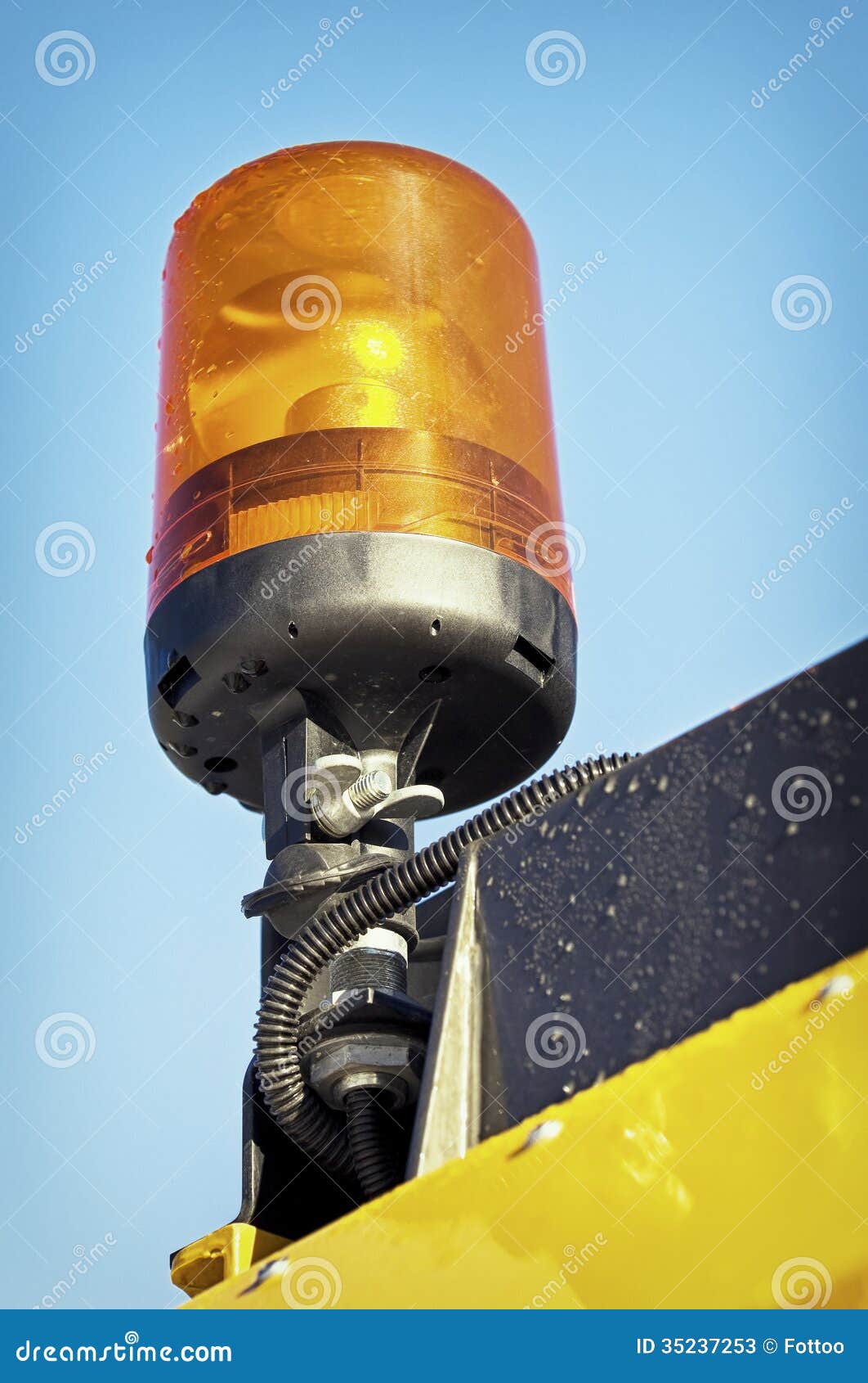 Warning light stock image. Image of color, electric, copy - 35237253