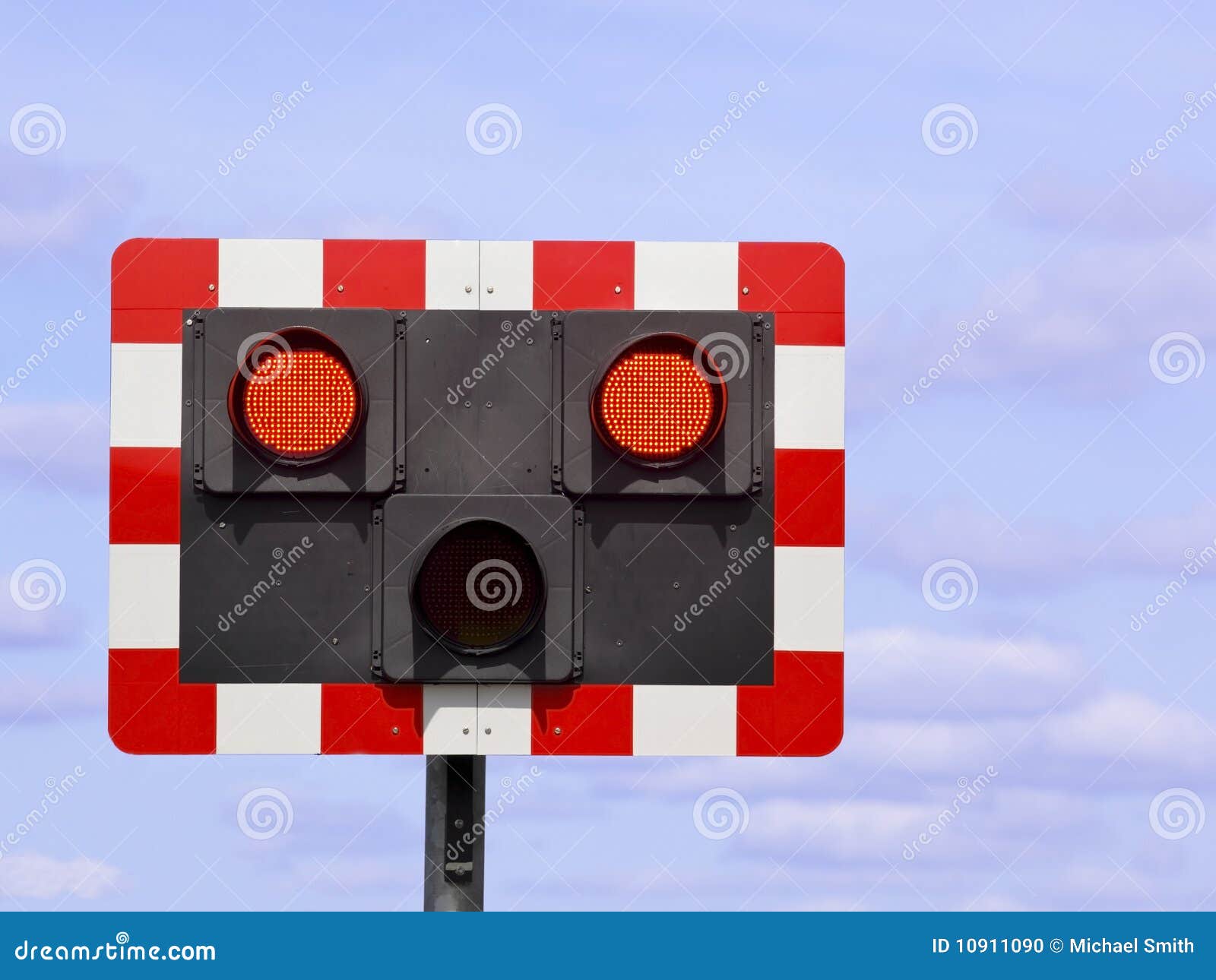 Warning lights stock photo. Image of summer, warning - 10911090