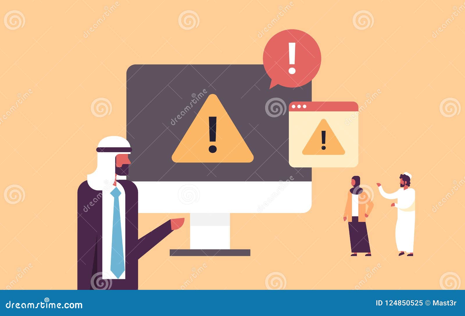 Businessman Got Problem With Confusing And Standing In Front Of Maze ...