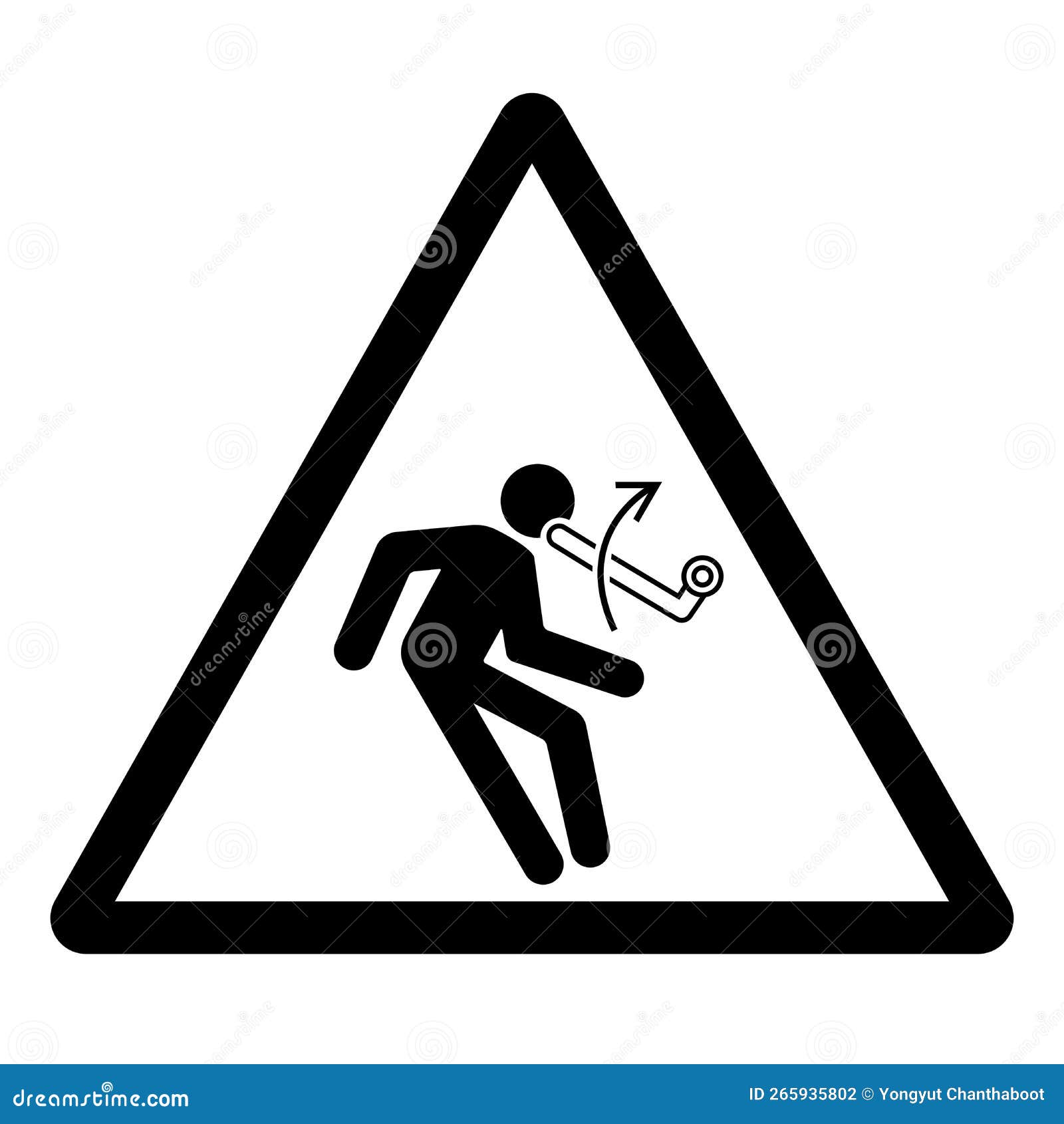 Warning Bumps Road Sign. Vector | CartoonDealer.com #115156286
