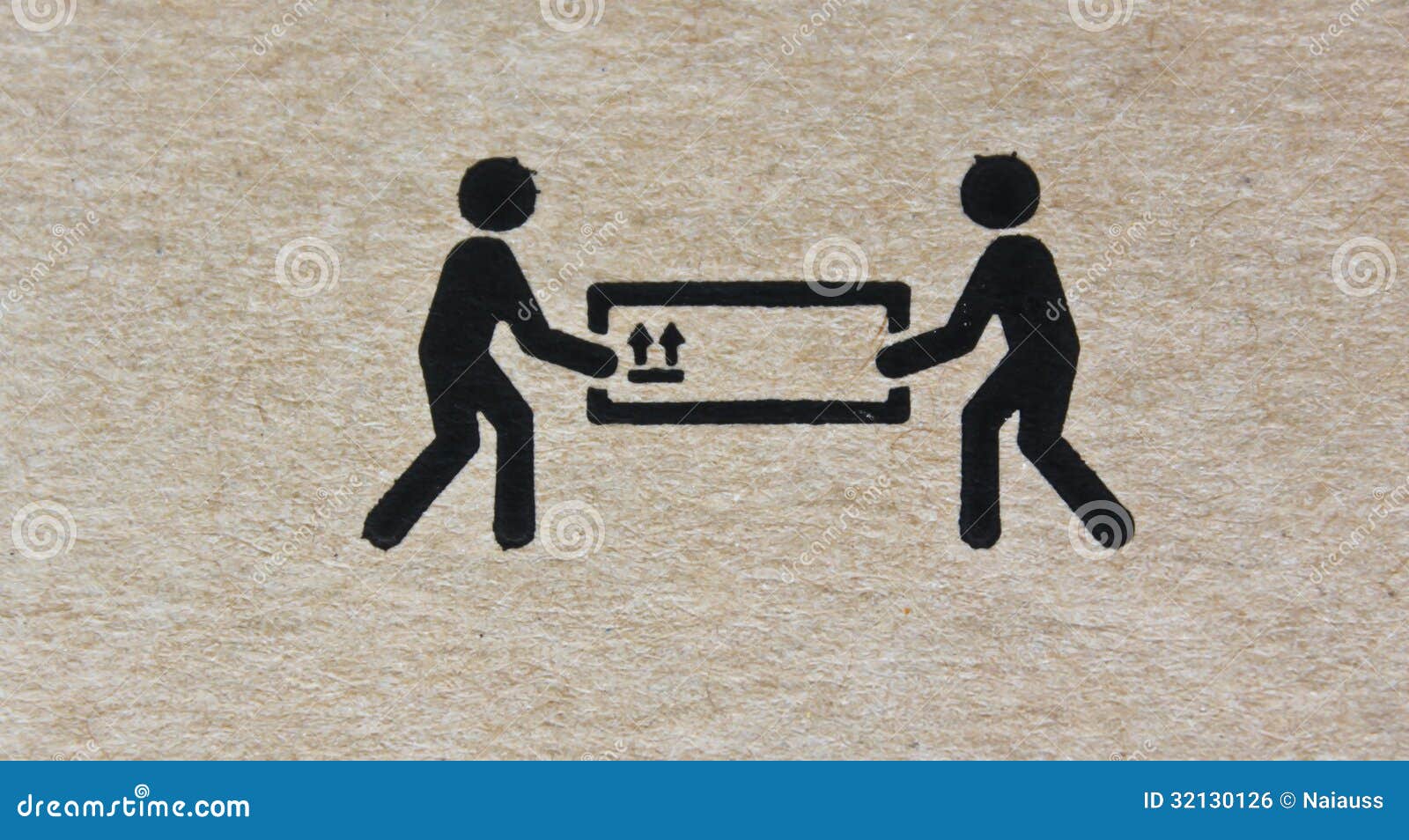 Warning Personal Injury Hazard Stock Photo - Image of steer, prohibited ...