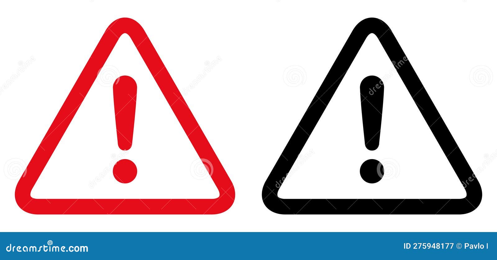 Warning, Precaution, Attention, Alert Icon, Set Exclamation Mark in ...