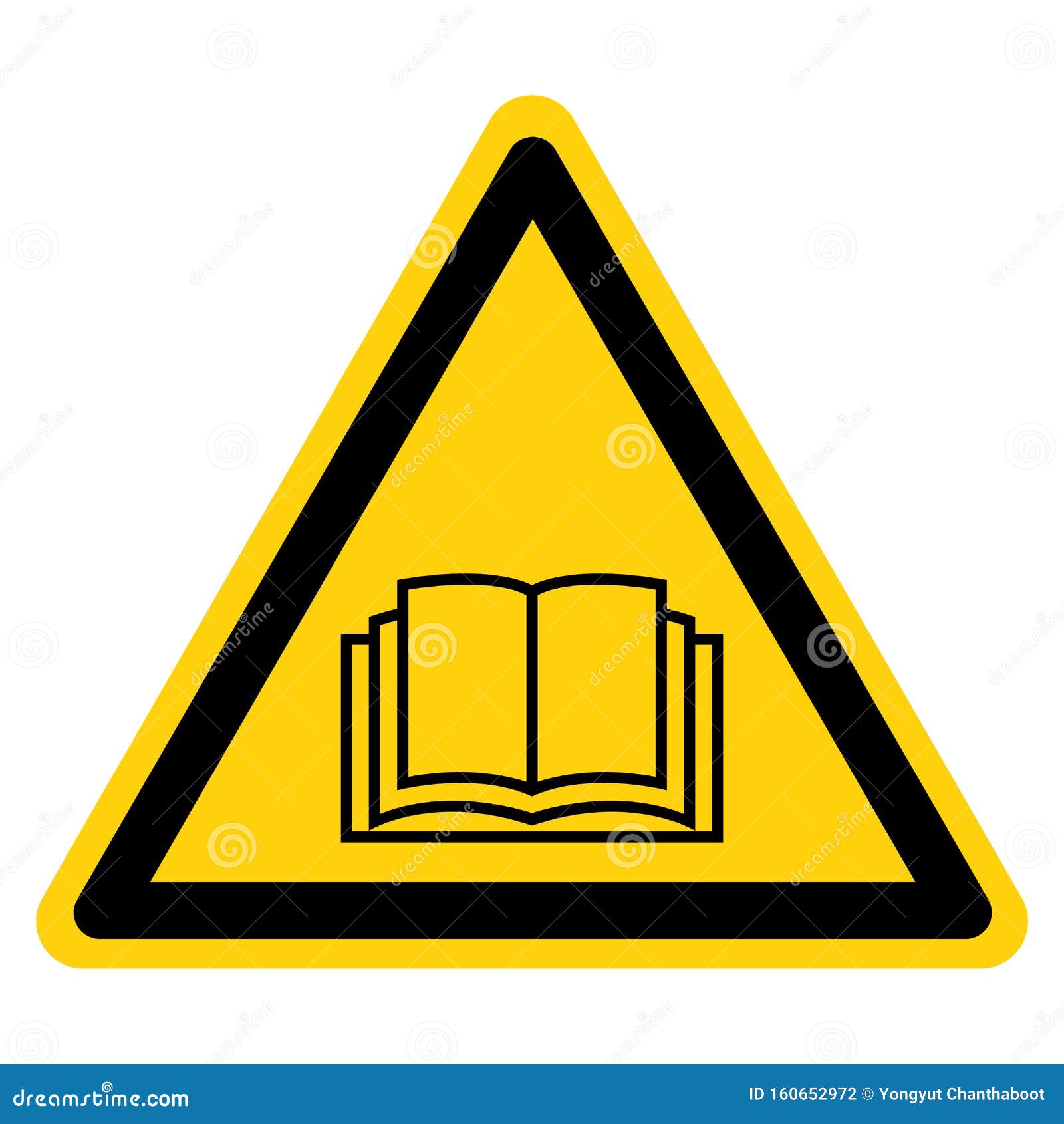 Warning Read Operator`s Manual Symbol Sign,Vector Illustration ... Warning Read Operator`s Manual Symbol Sign,Vector Illustration ...