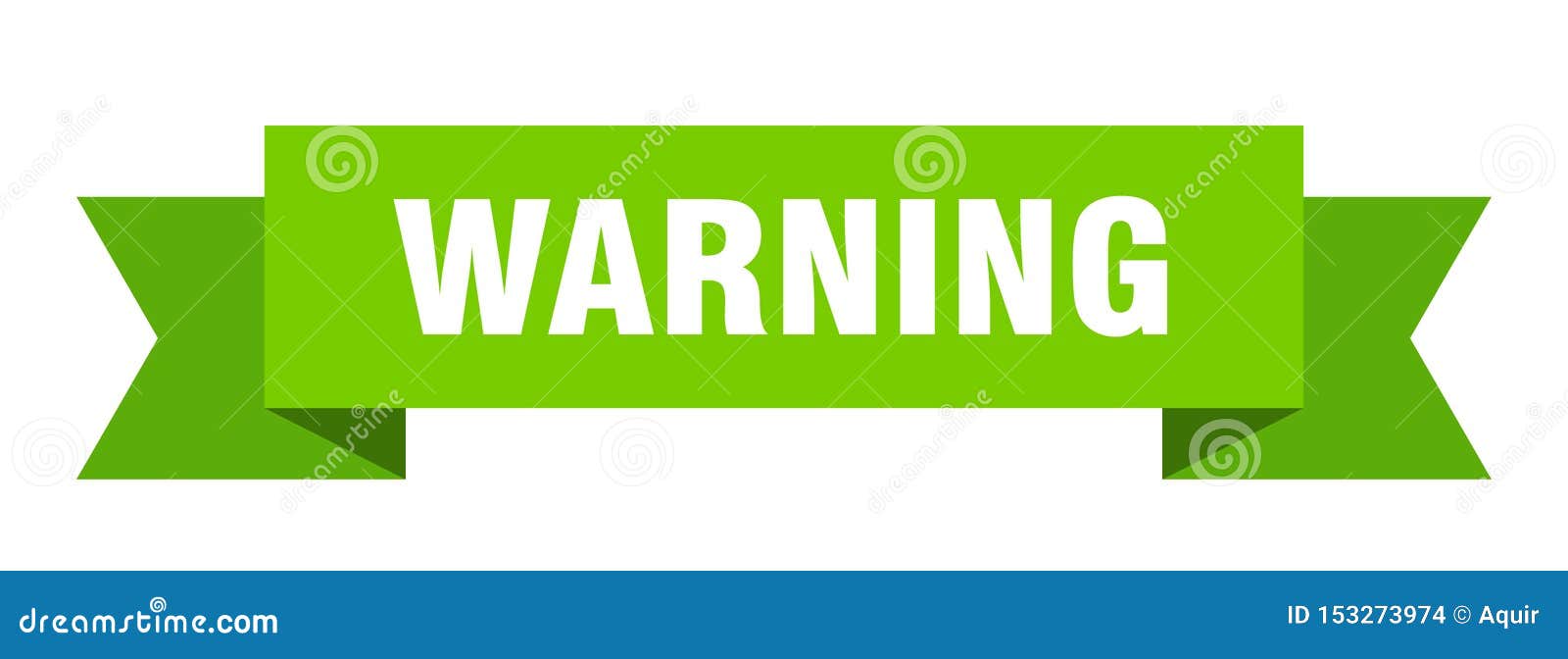 Warning ribbon. stock vector. Illustration of banner - 153273974