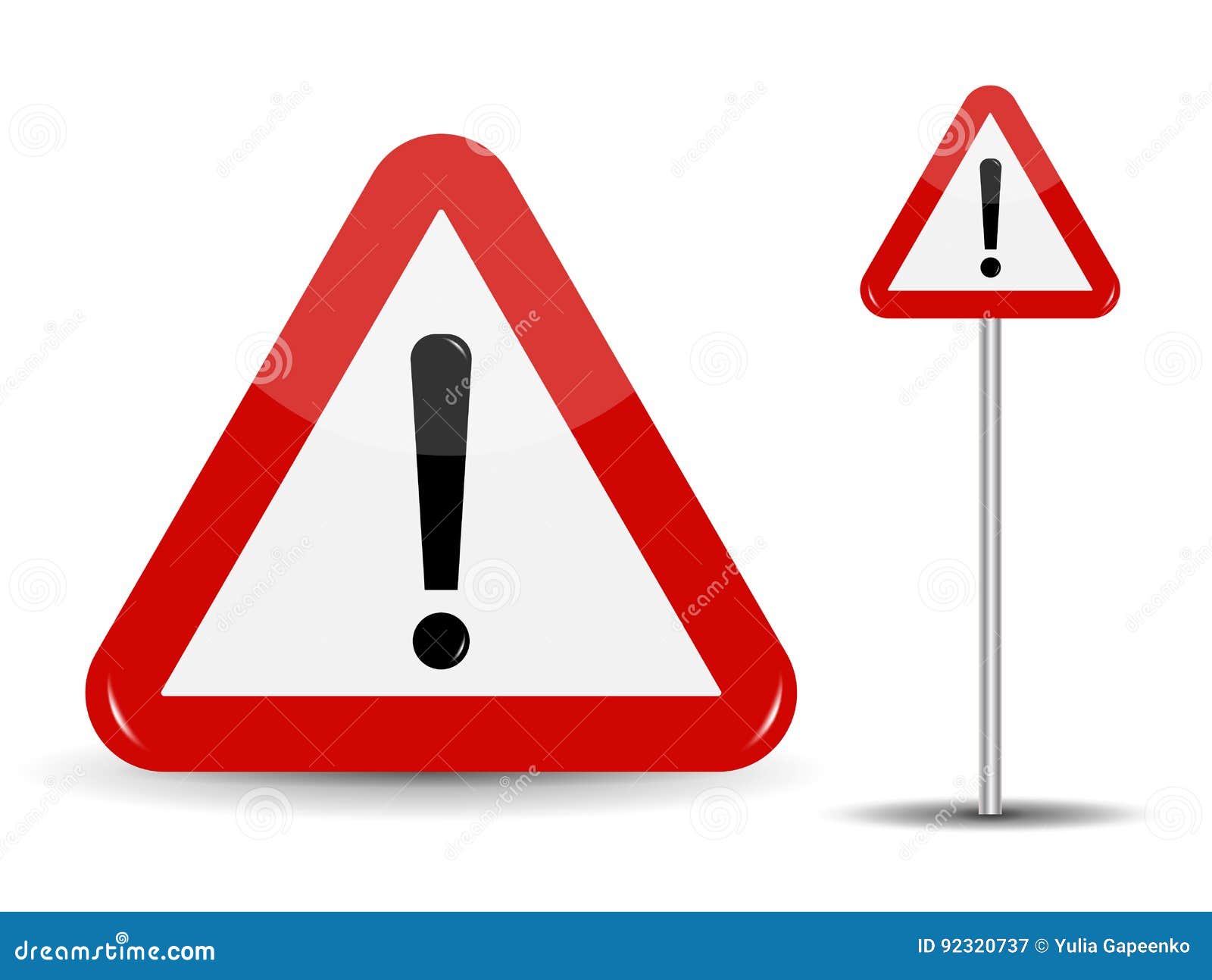 Exclamation Sign Stock Photo | CartoonDealer.com #35112420