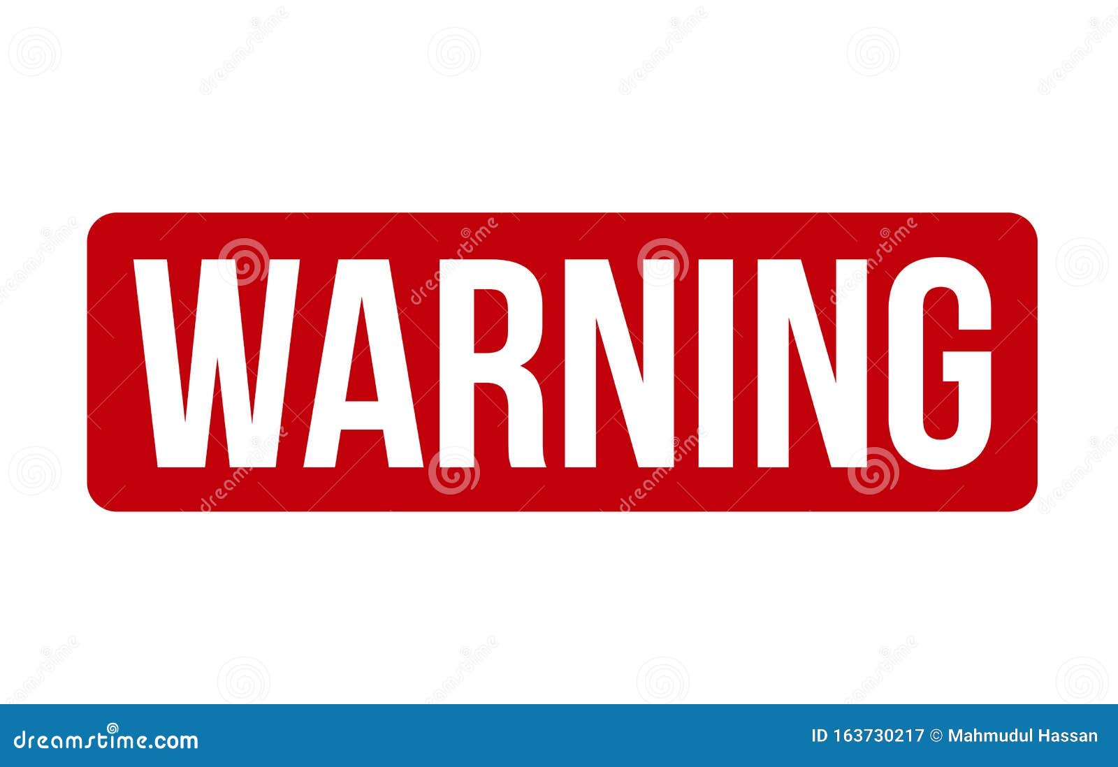 Warning Rubber Stamp. Warning Rubber Stamp Seal Vector Stock Vector ...