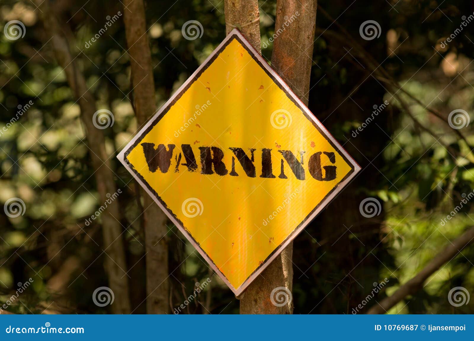Warning sign stock image. Image of warning, communication - 10769687