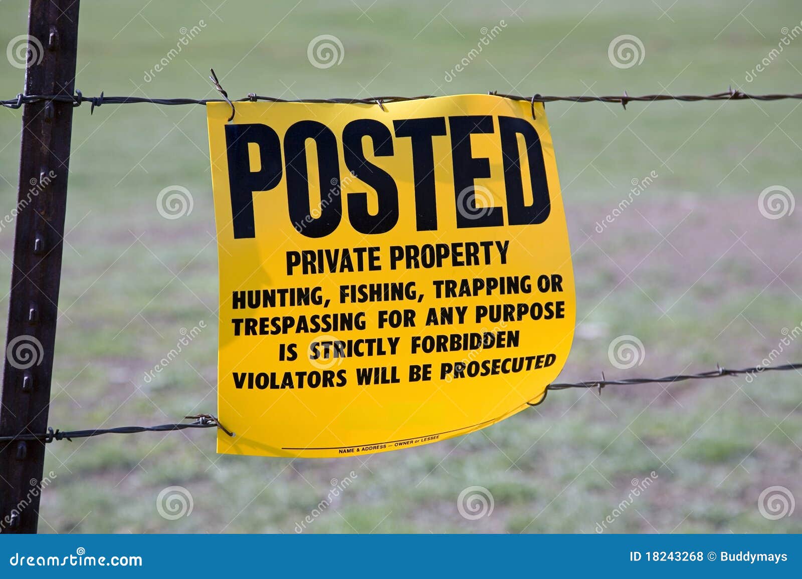 Warning sign stock photo. Image of nature, landscape - 18243268