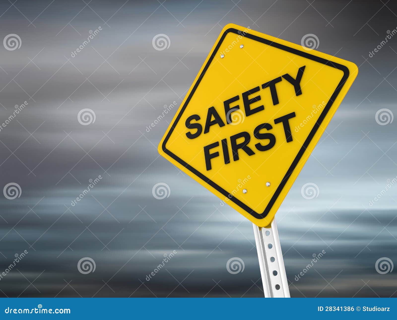 Warning Sign stock illustration. Illustration of hazard - 28341386
