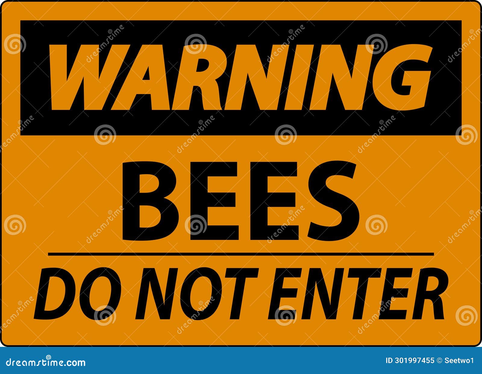 Warning Do Not Enter Until Lockout Procedures Are Complete Sign Vector ...