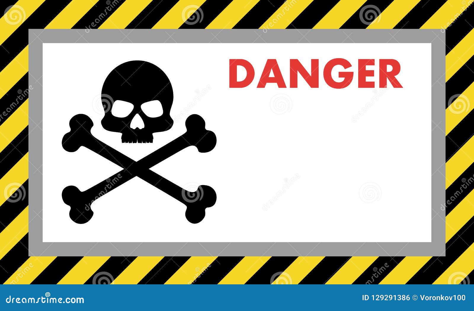 Danger Skull Sign