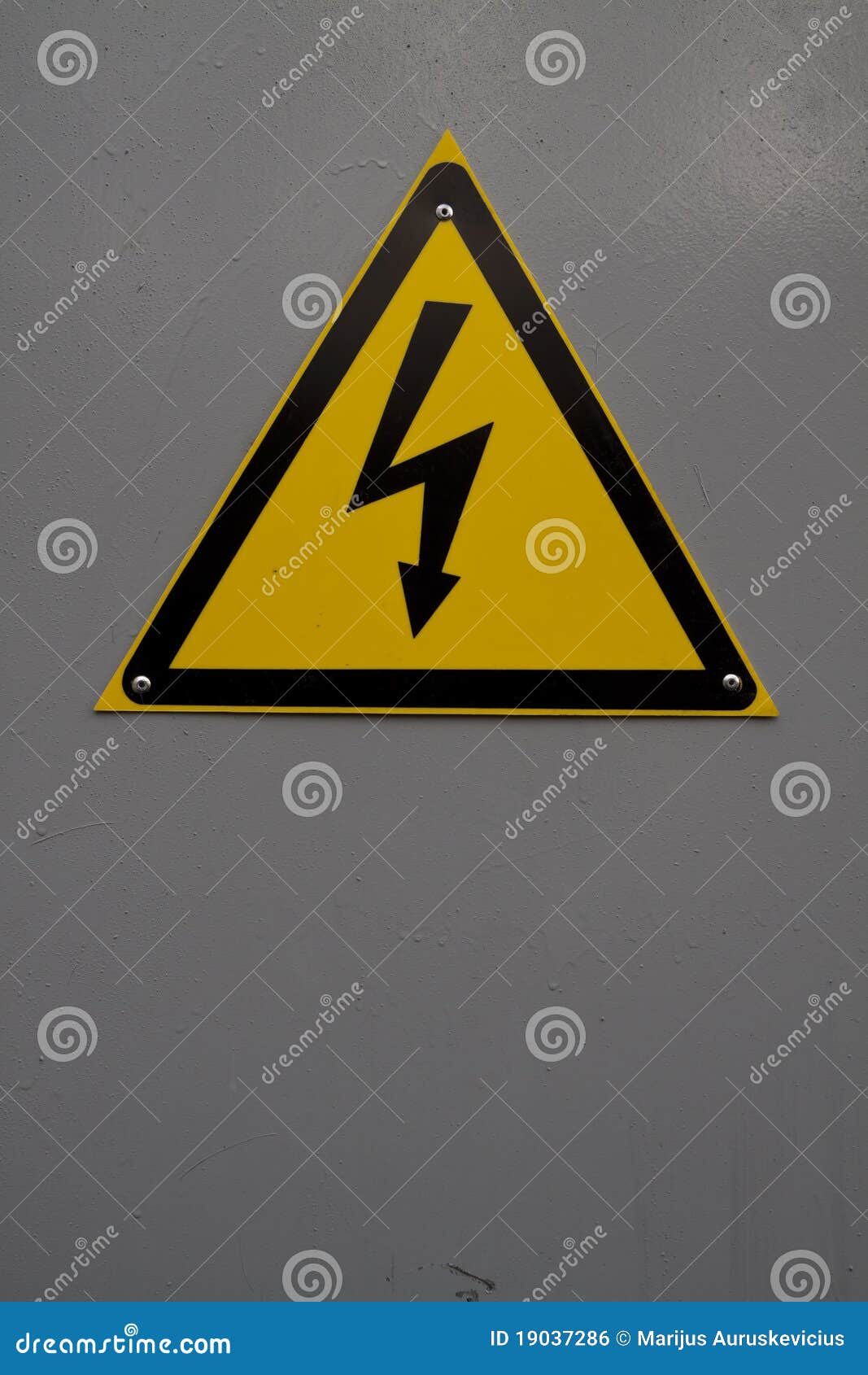 Electricity Sign