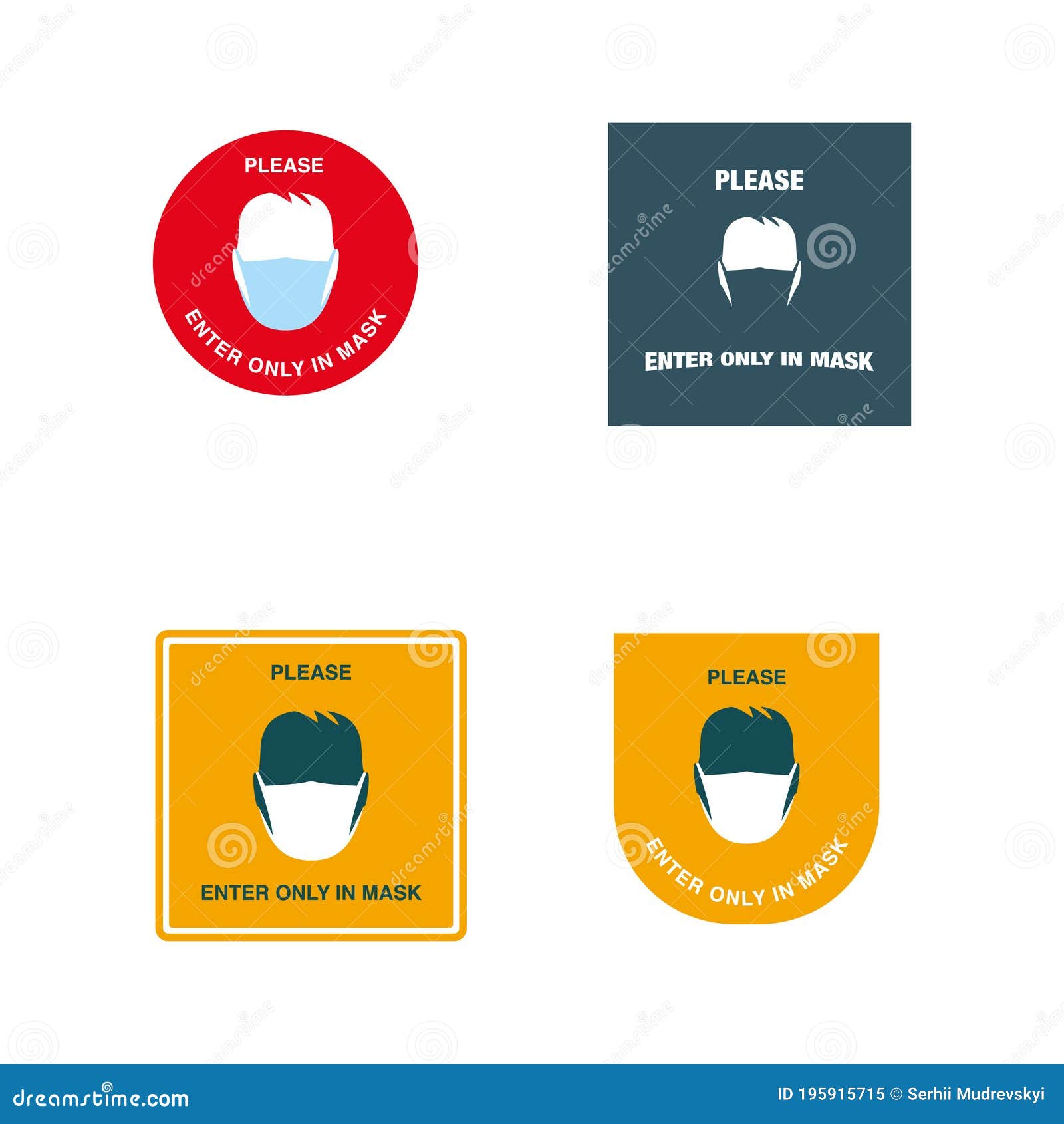 Warning Do Not Enter Confined Space Symbol Sign ,Vector Illustration ...