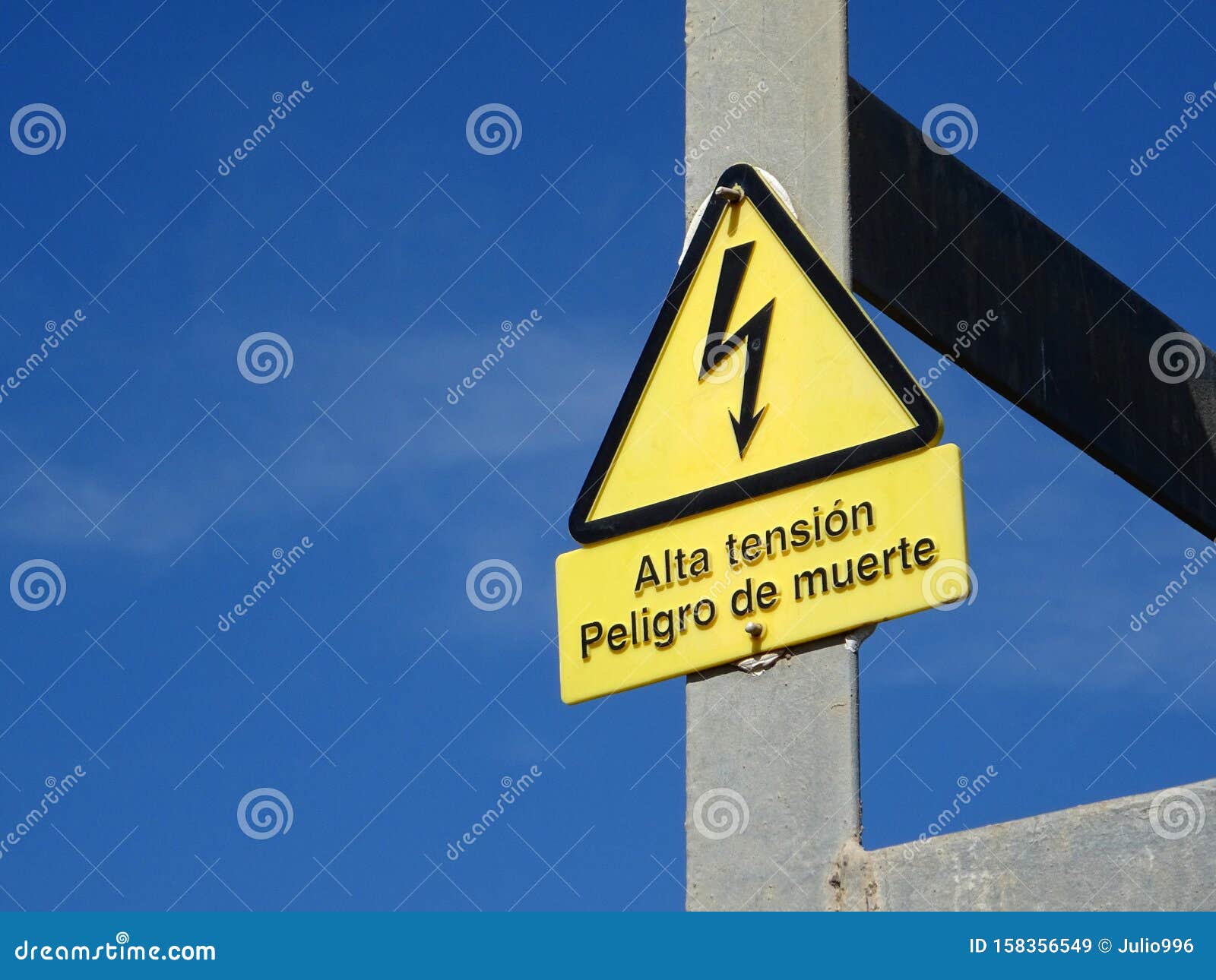 Death danger sign stock image. Image of electricity - 158356549