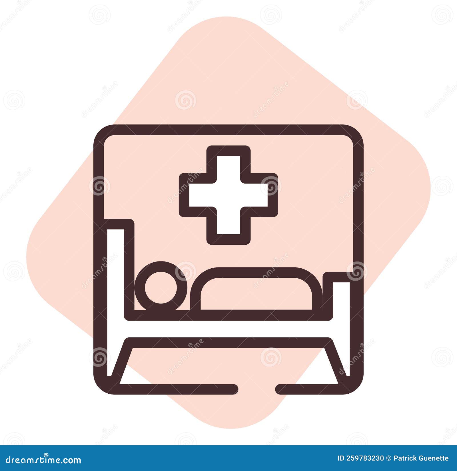 Warning Sign Hospital, Icon Stock Vector - Illustration of information ...