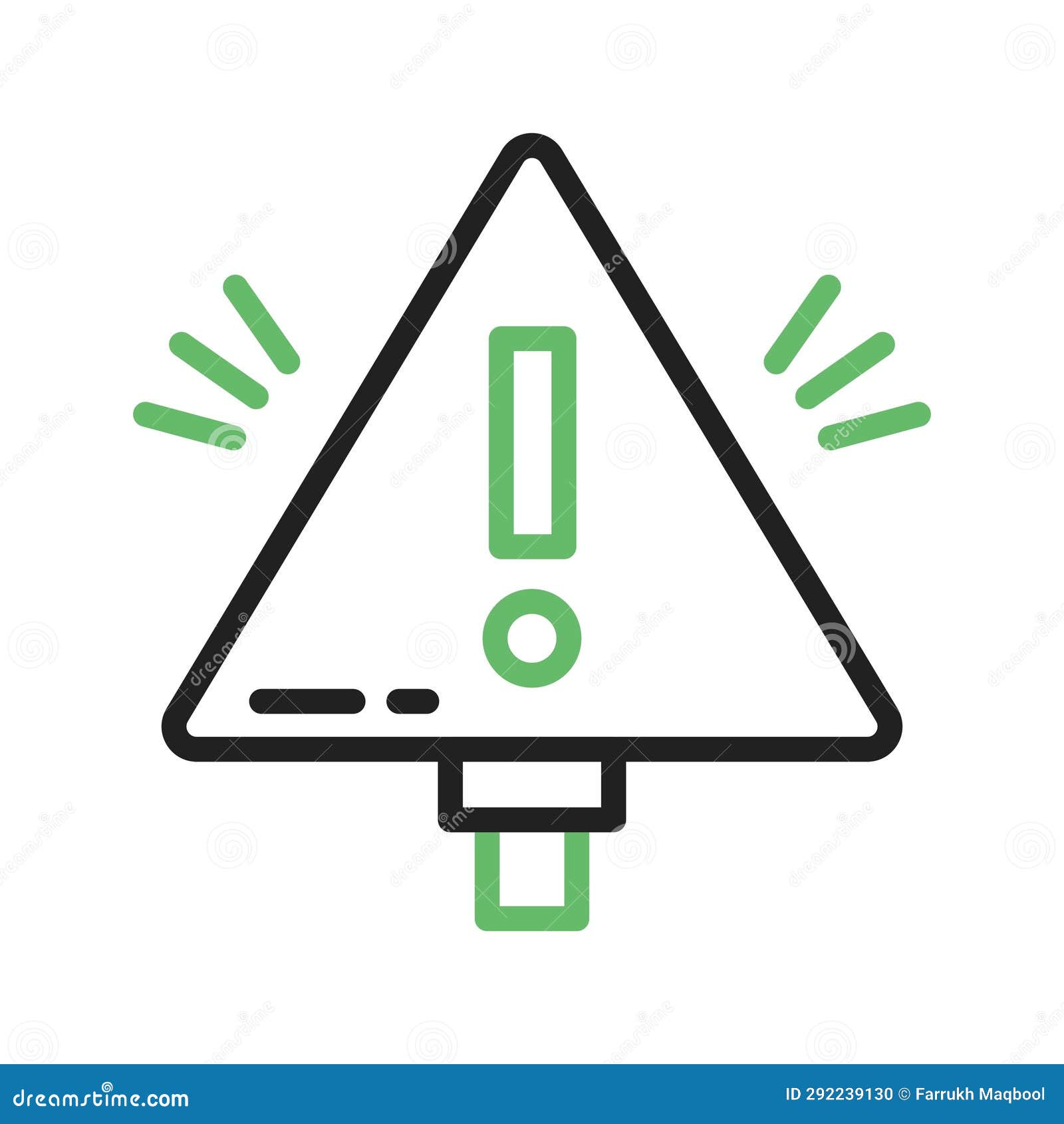 Warning Sign Icon Vector Image. Stock Vector - Illustration of symbol ...