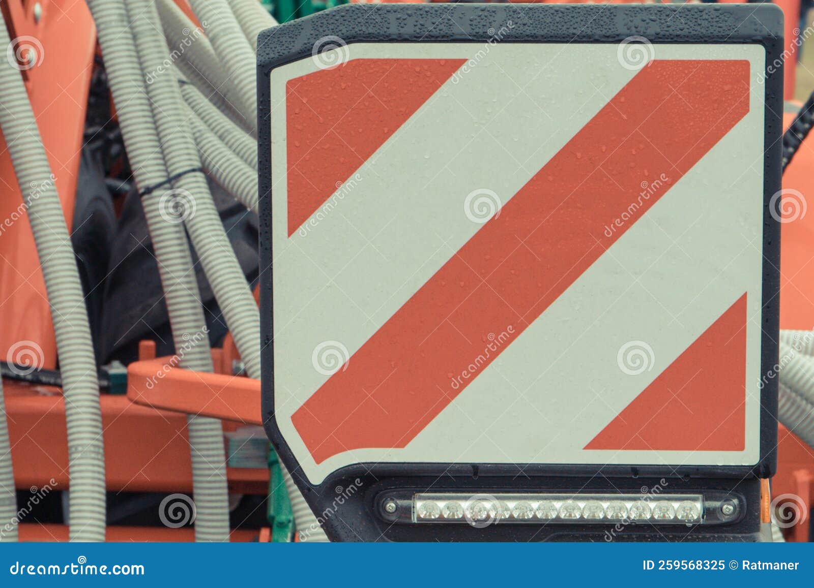 Warning Sign in Industrial Machine Informing about Danger Stock Image ...