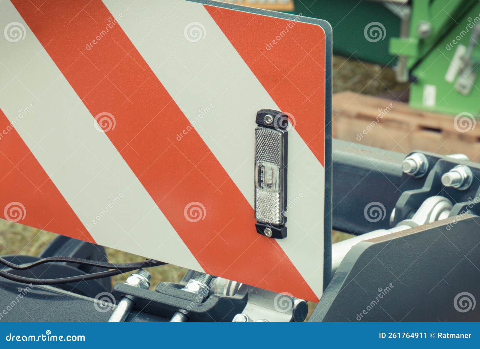 Warning Sign in Industrial Machine Informing about Danger Stock Image ...