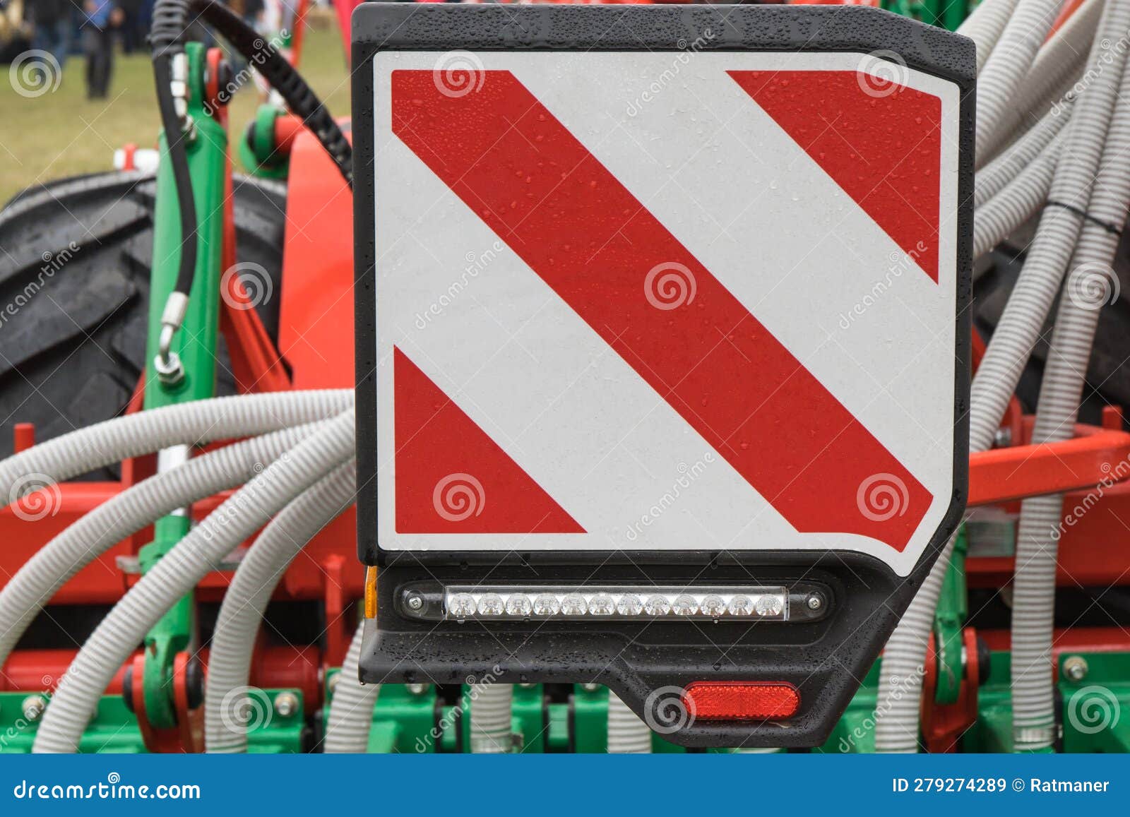 Warning Sign in Industrial Machine Informing about Danger Stock Image ...