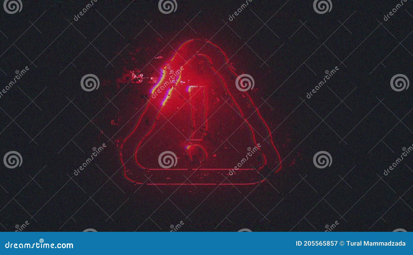 Warning Sign 4k stock video. Video of data, alarm, icon - 205565857