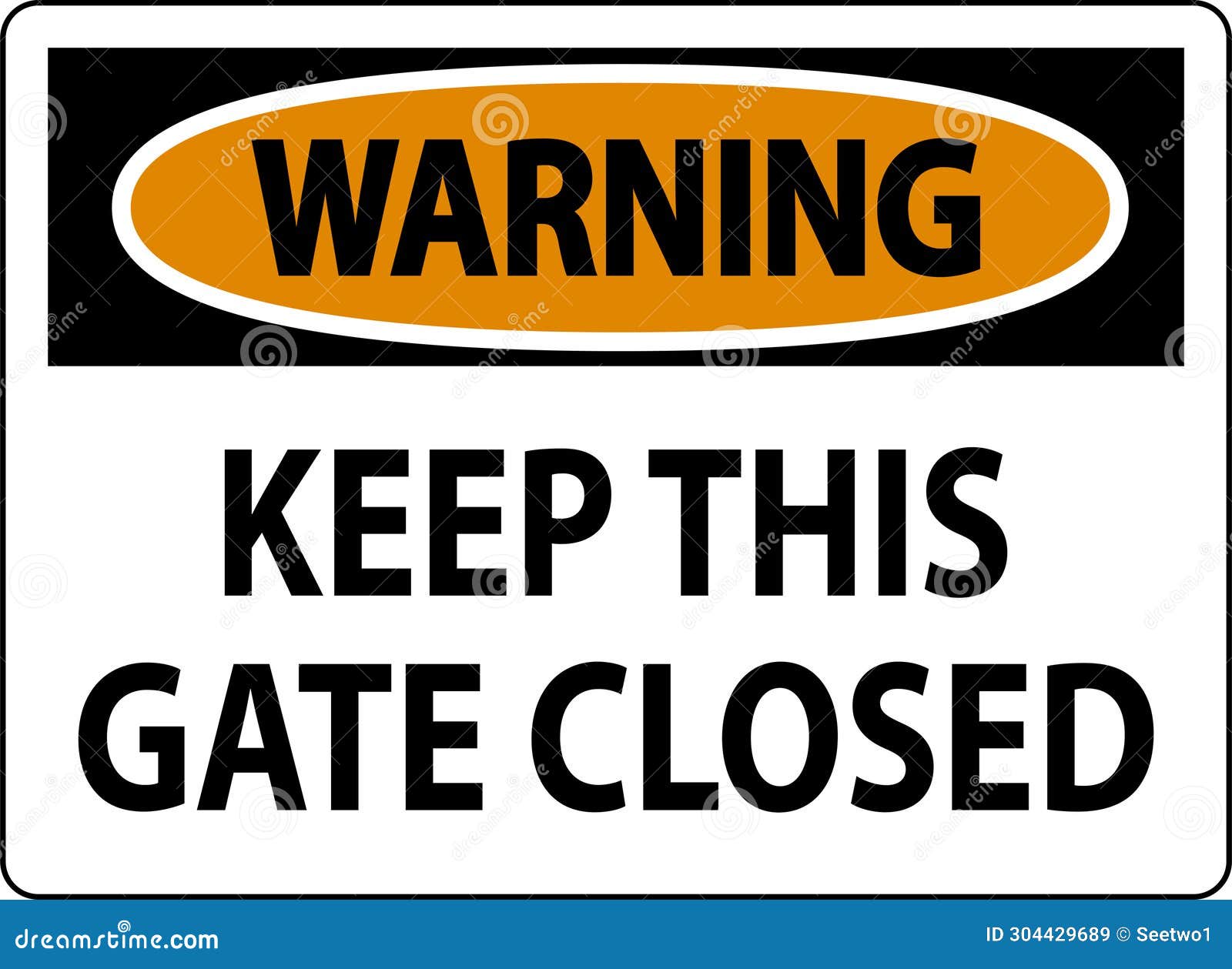 Warning Gate Opens And Closes Automatically Symbol Sign, Vector ...