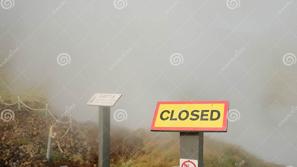 Warning Sign for Passing through the High Temperature of the Source ...