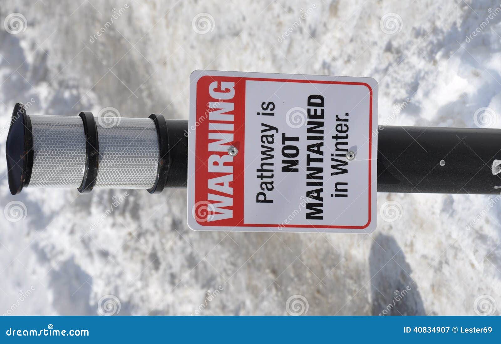 Warning sign stock image. Image of attention, alley, dangerous - 40834907