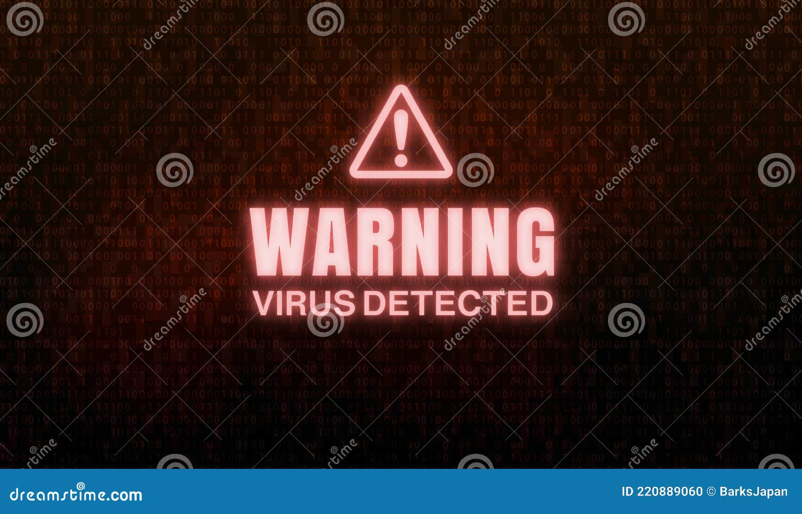 Warning Sign on PC Screen Computer Virus, Hacking Etc Stock Photo ...