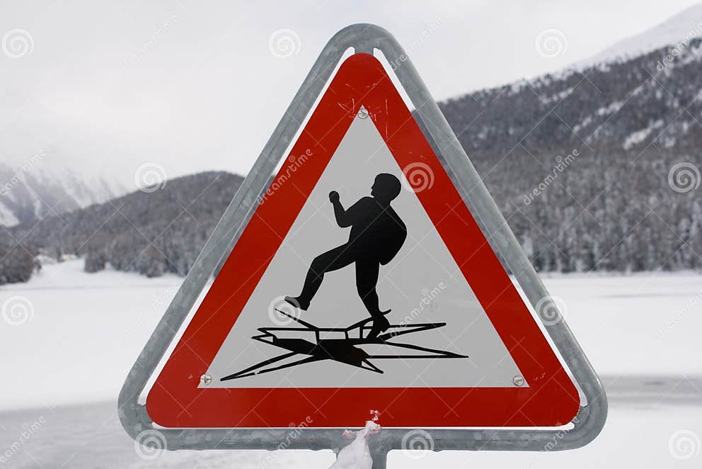 Warning sign post stock photo. Image of outdoor, notice - 7894076