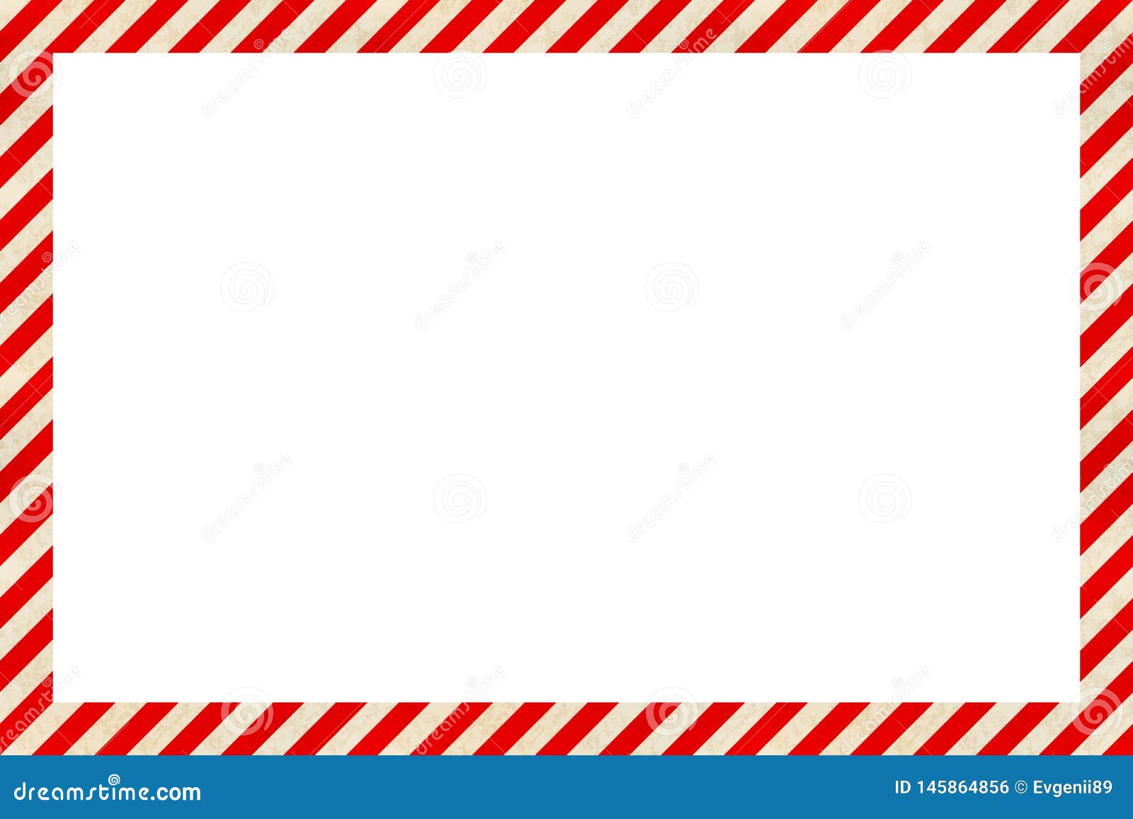 Worn Warning Sign, White And Red Stripes With Texture, Seamless Pattern ...