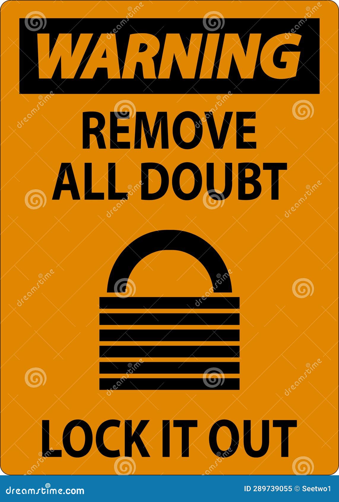 Warning Remove From Service Until Repaired Tag Symbol Sign,Vector ...