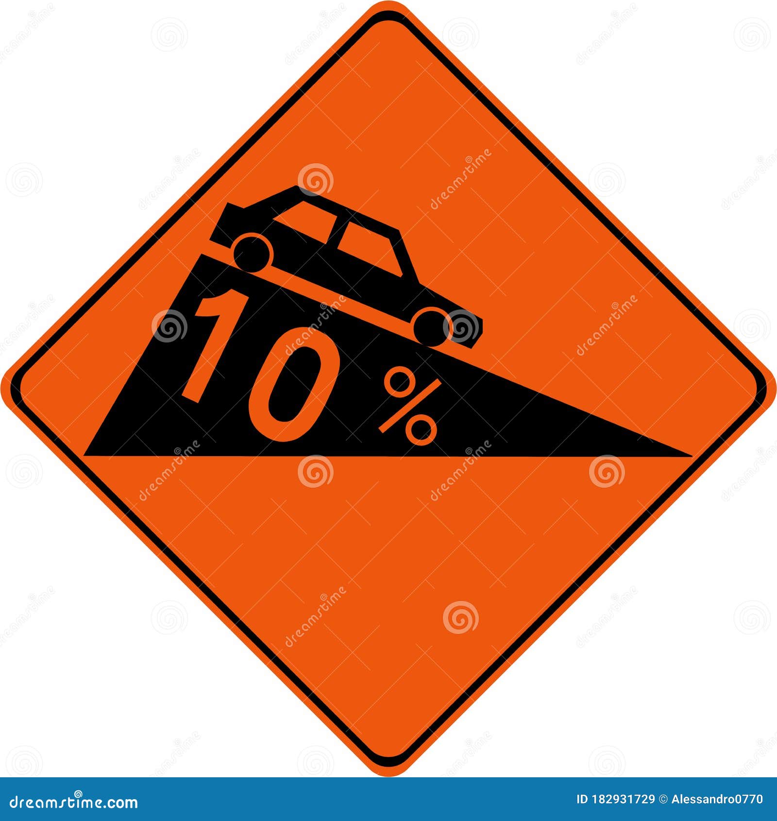 Steep Slope Area With Stripes Of Pyramids Royalty-Free Stock Photo ...