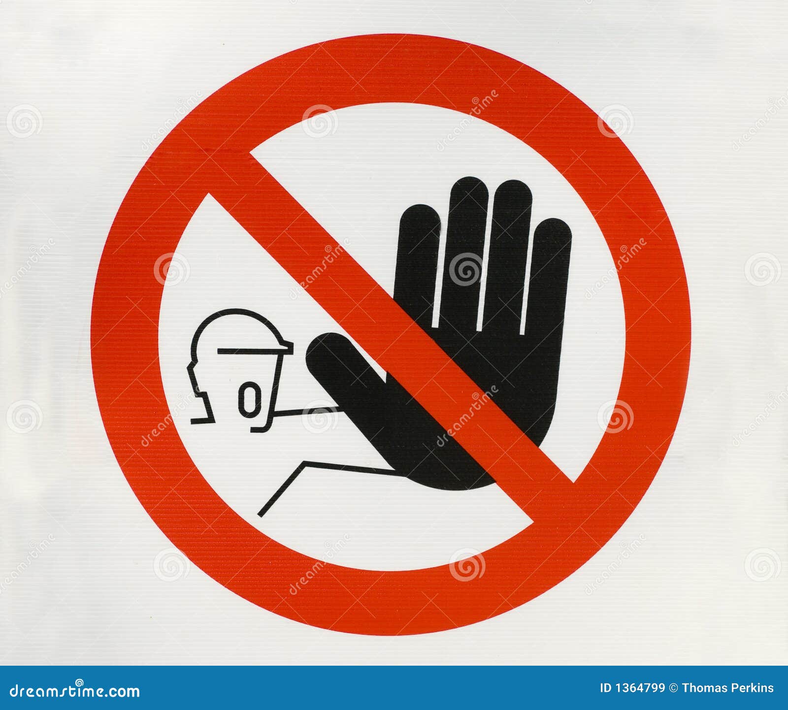Warning Sign....Stop Royalty Free Stock Images - Image: 1364799
