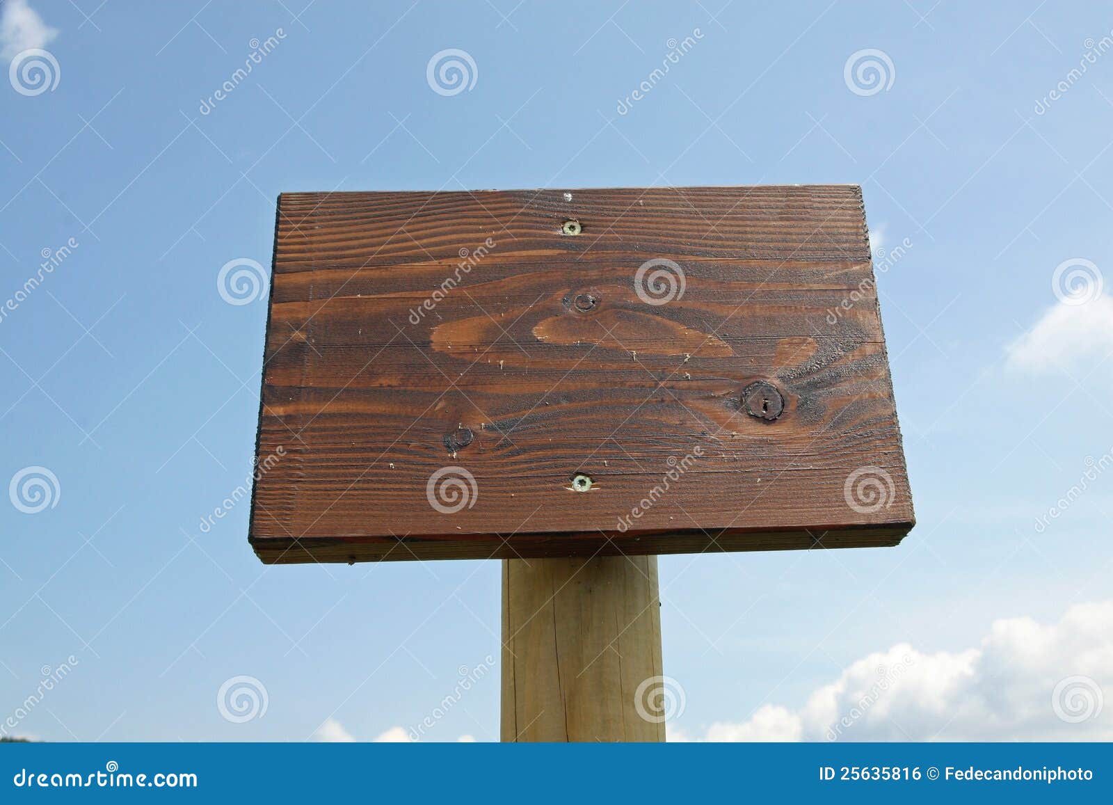 Warning sign in wood stock photo. Image of brown, indication - 25635816