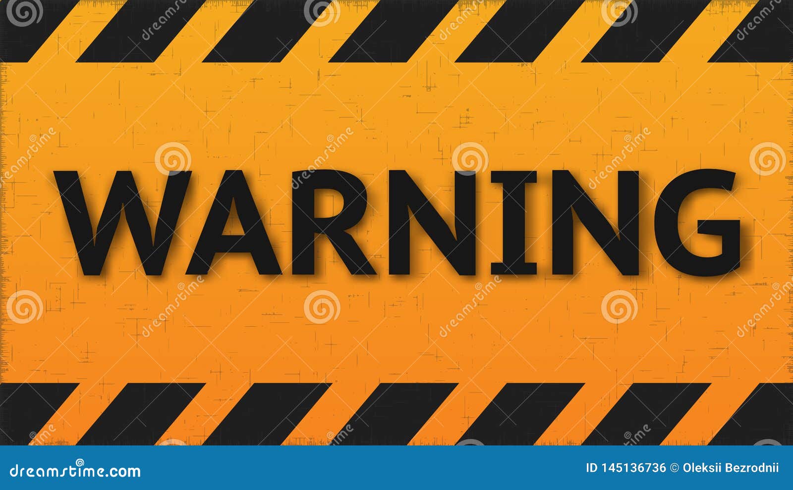 Warning sign yellow . stock vector. Illustration of sign - 145136736