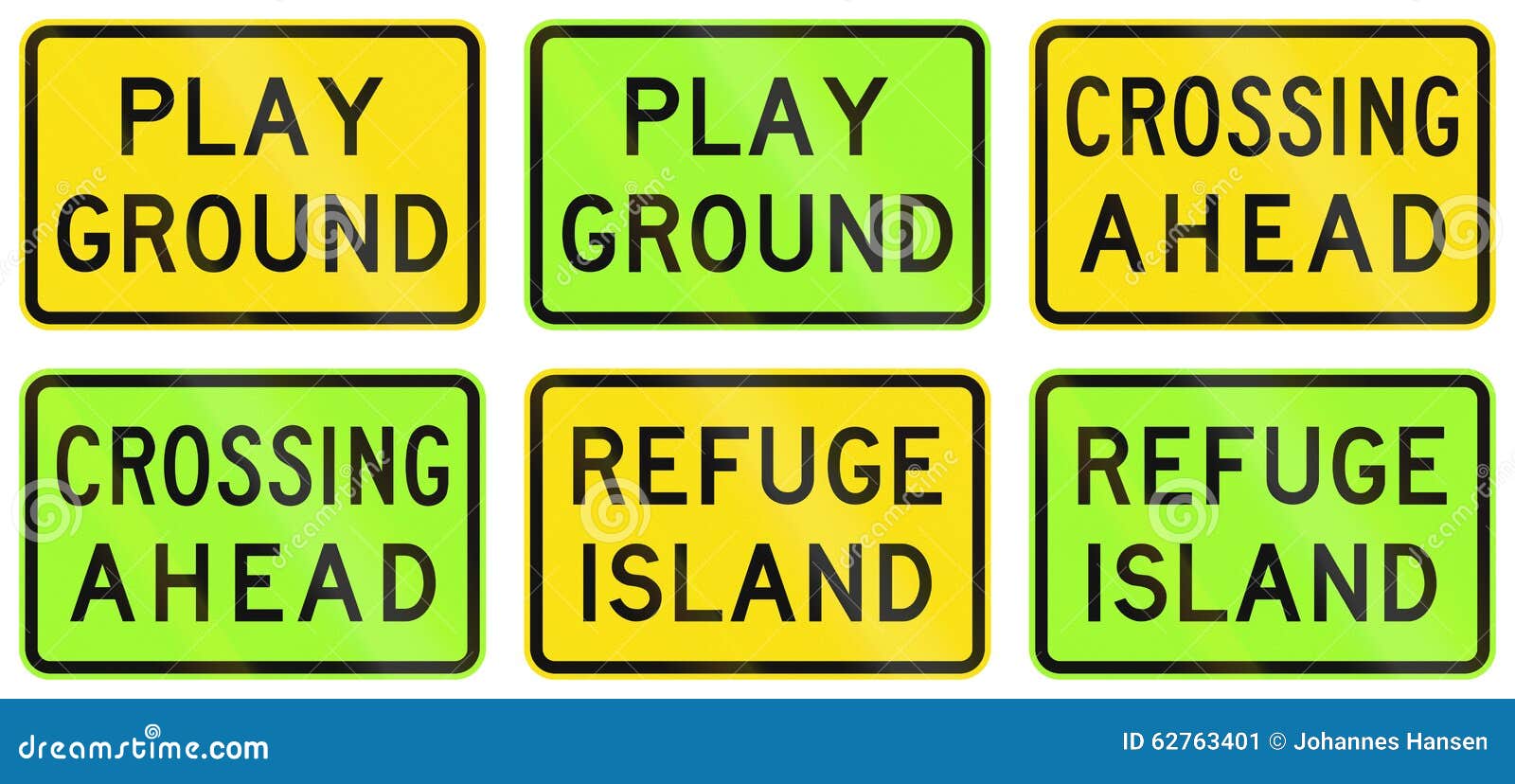 Warning Signs in Australia stock illustration. Illustration of danger ...