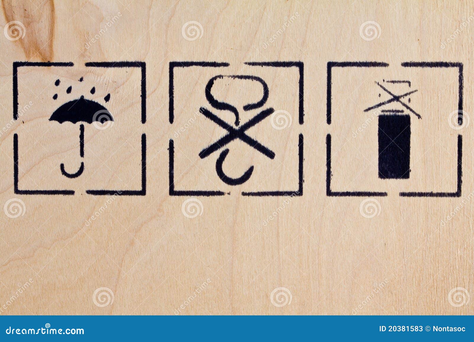 Warning signs of Cargo stock image. Image of shabby, logistics - 20381583