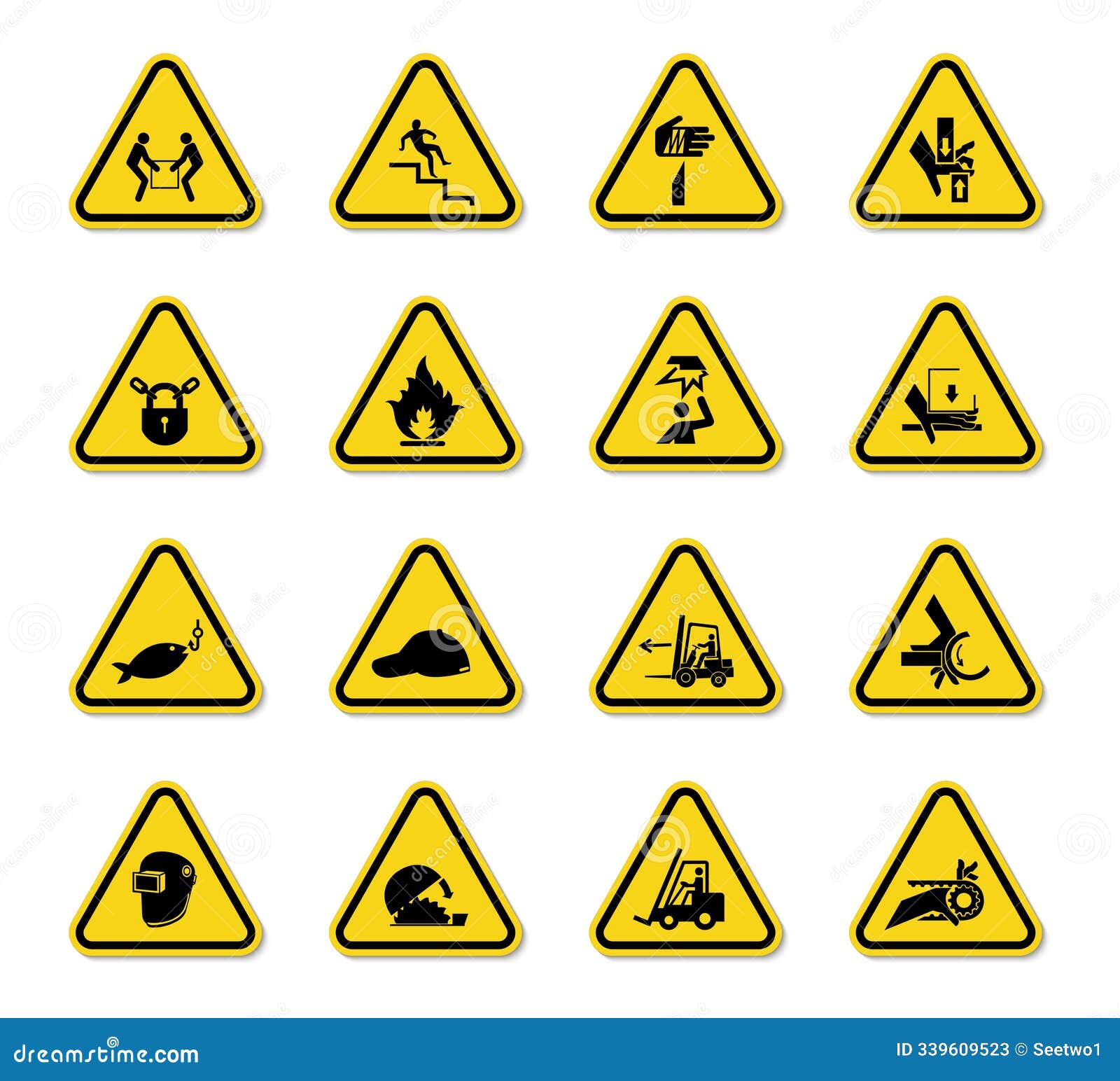 Man Slips Warning Solid Icon, Labor Protection, Worker Safety Concept ...