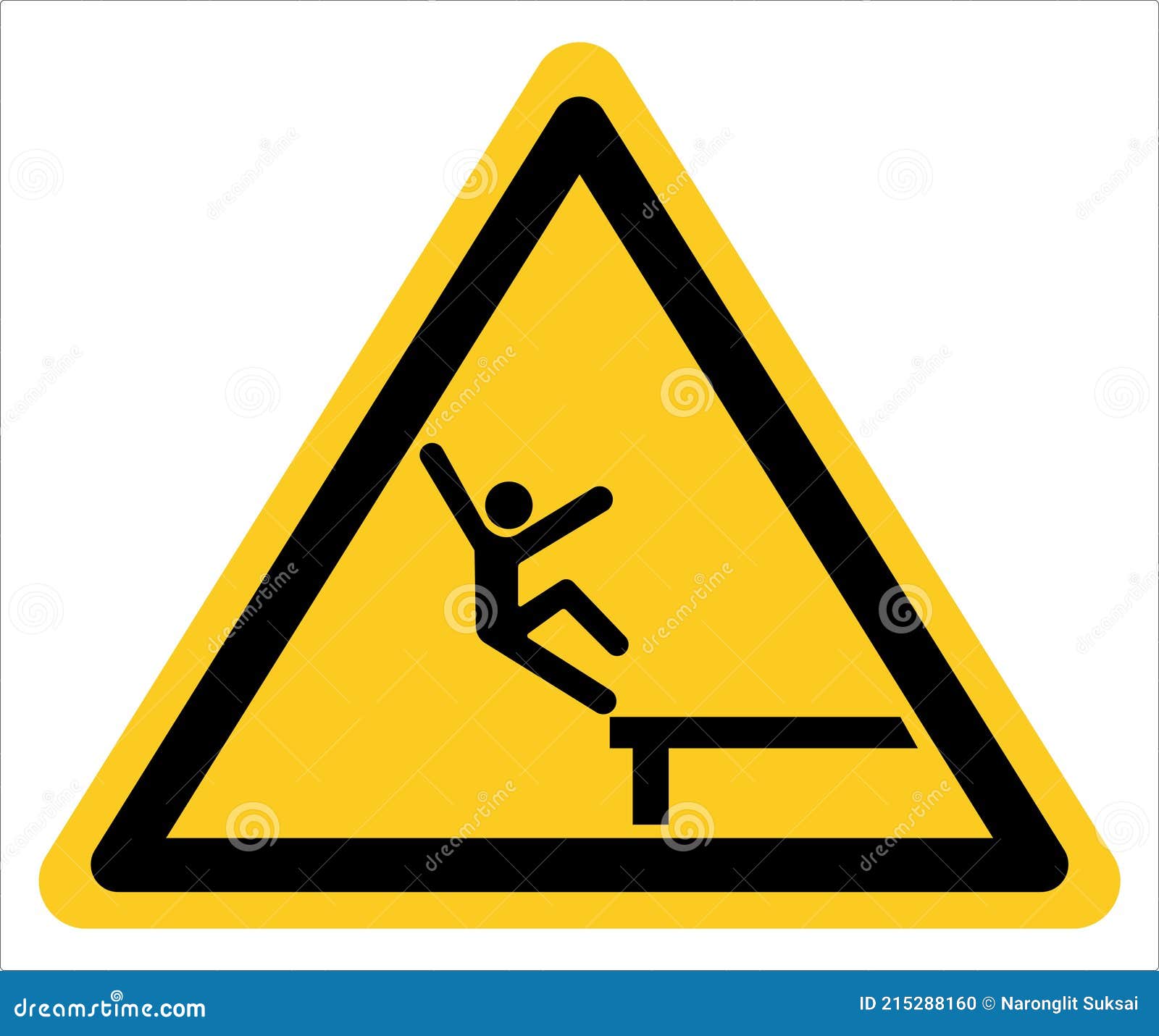Warning Signs Do Not Play. Beware of Falling High.,Sign Stock Vector ...