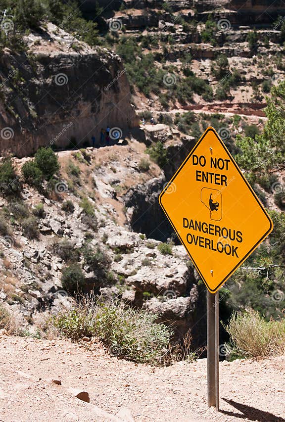 Warning sing stock photo. Image of trail, travel, risky - 20469204