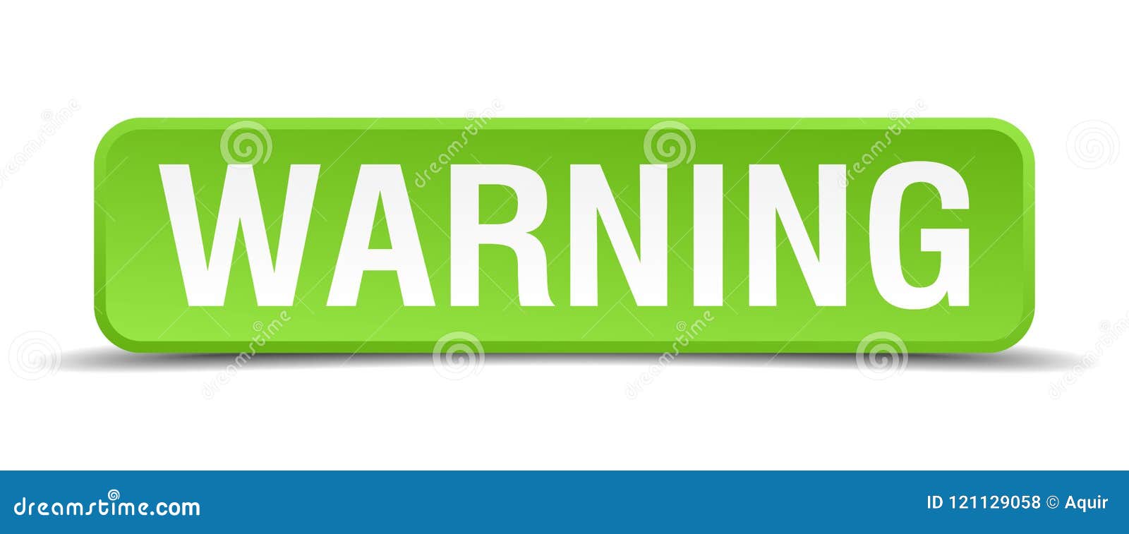 Warning button stock vector. Illustration of vector - 121129058