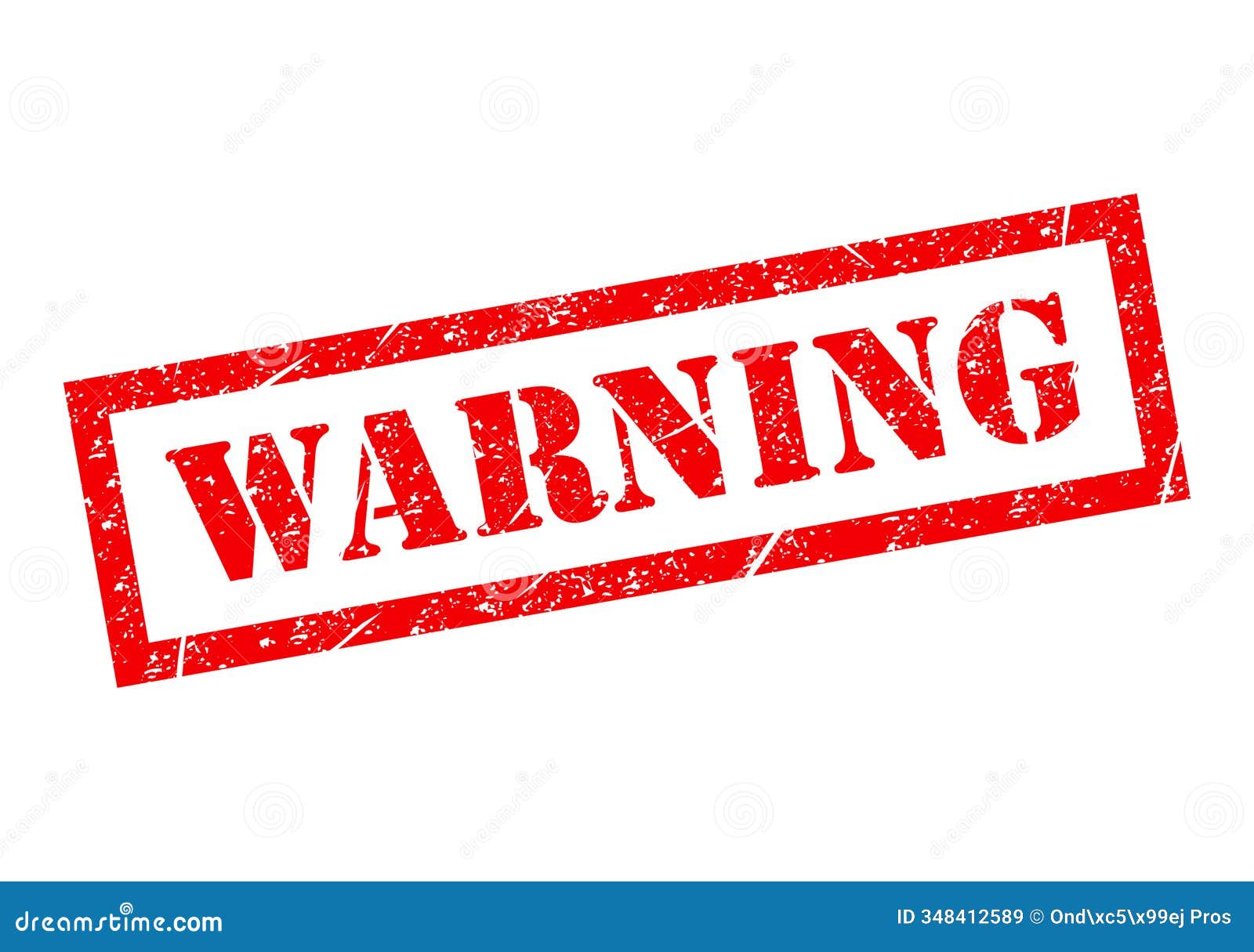 Warning Stamp Symbol, Label Sticker Sign Button, Text Banner Vector ...