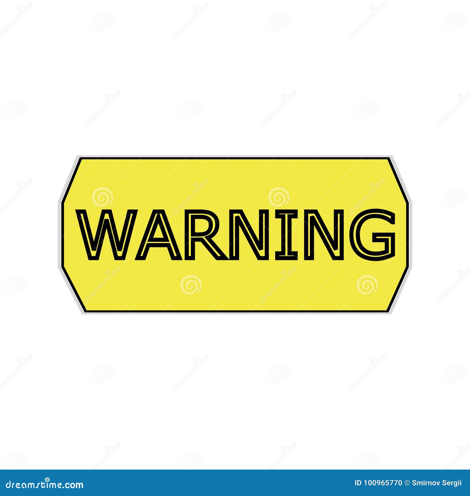 Warning Sticker Labels for Electrical Consumers Voltage Notice Stock ...