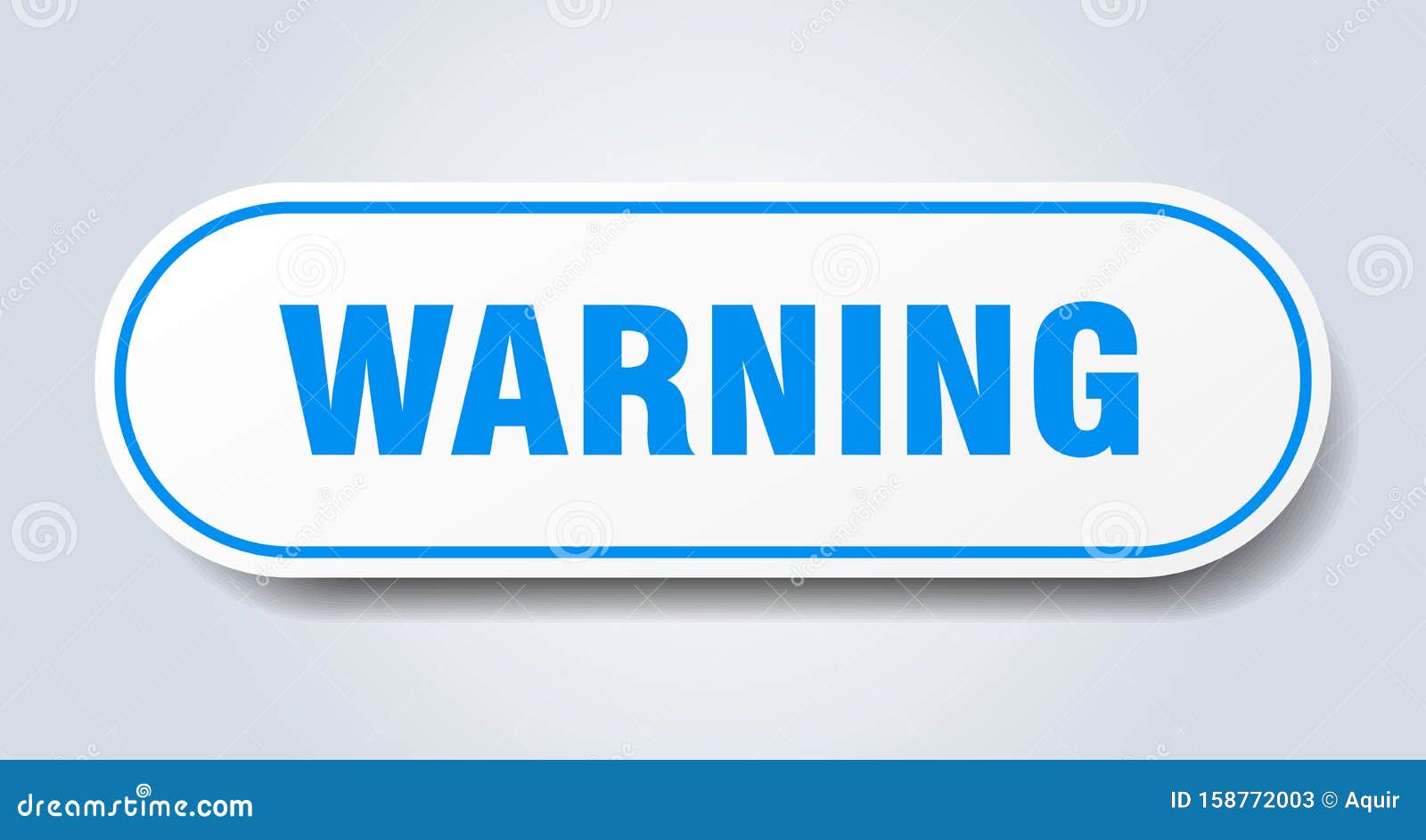 Warning Sticker Template Entering High Voltage Area Cartoon Vector ...