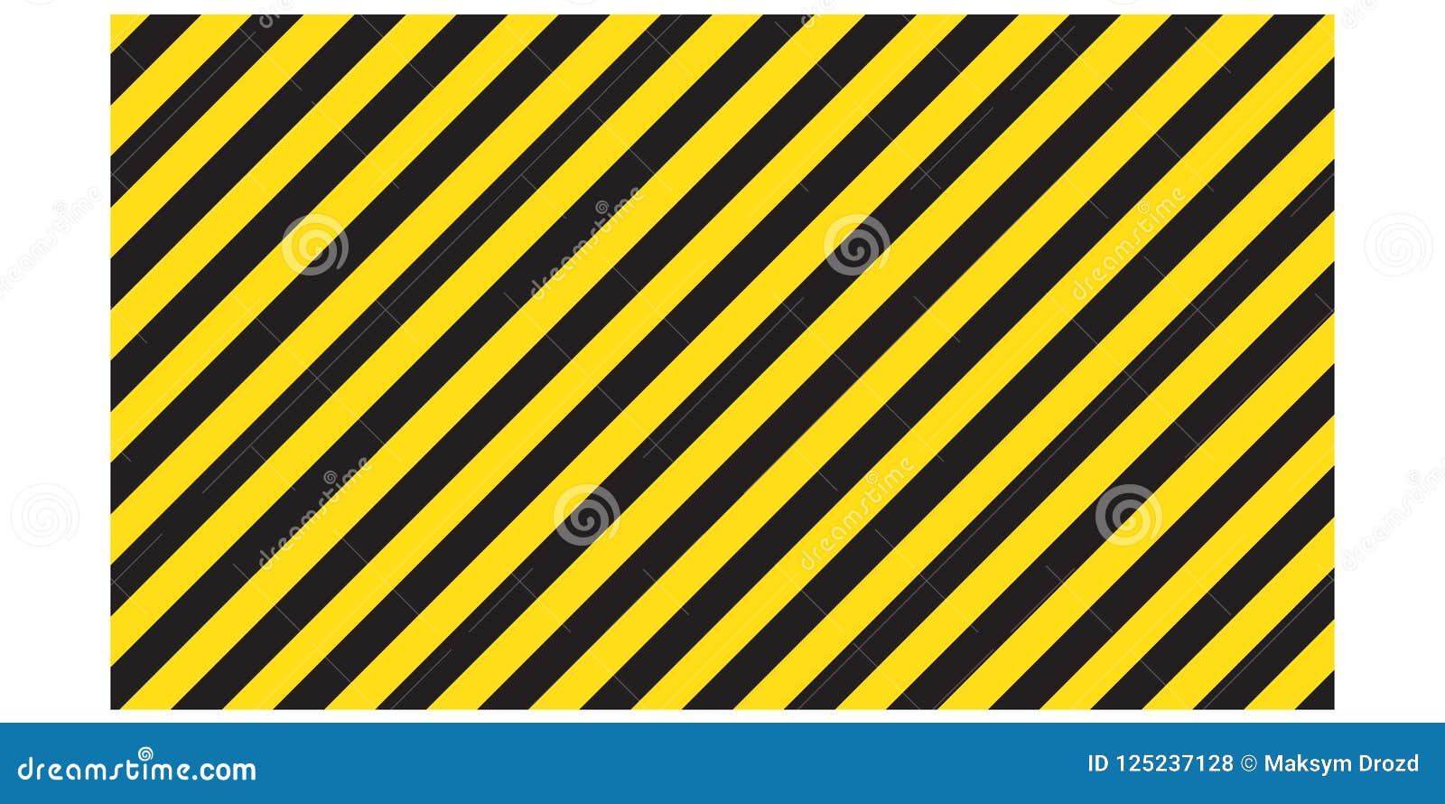 Warning Striped Rectangular Background Yellow And Black Stripes On The
