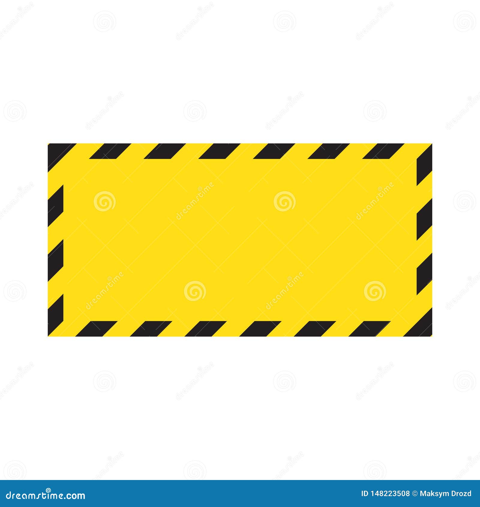 Warning Striped Rectangular Background Vector Illustration ... Warning Striped Rectangular Background Vector Illustration ...