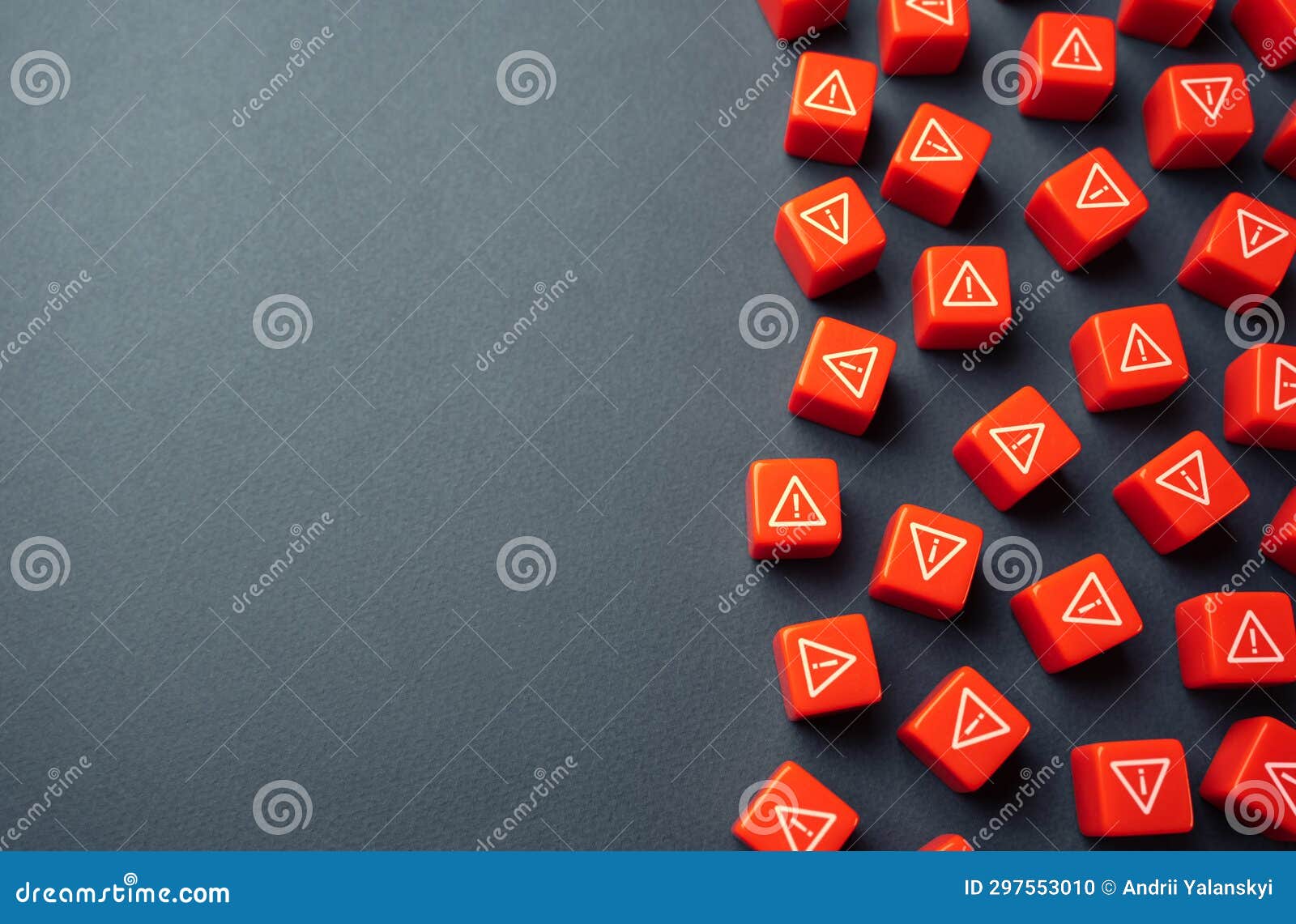 Warning Symbols. Deal with Problems or Find an Alternative Path Stock ...