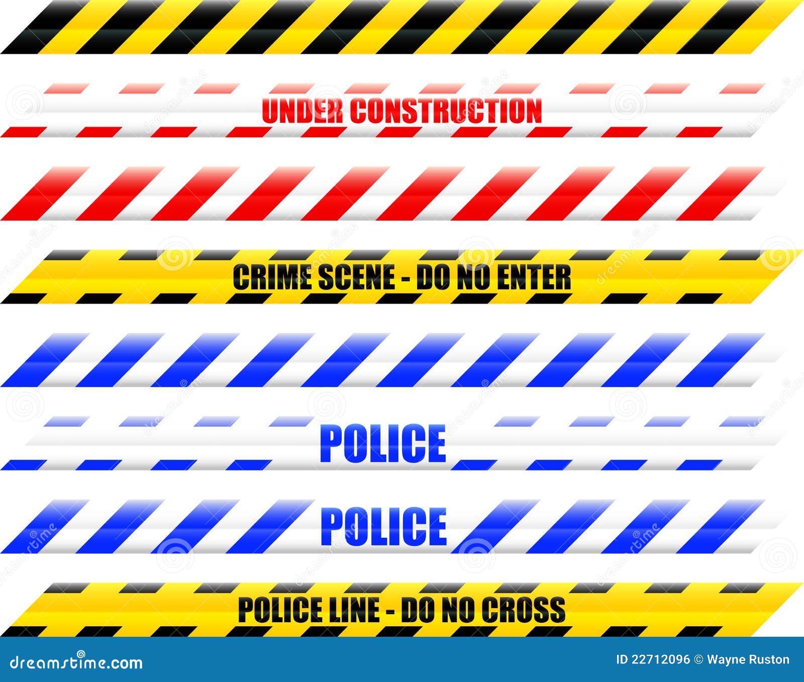 Warning Tape In Yellow Red Black Diagonal Stripes Line, Caution Hazard ...