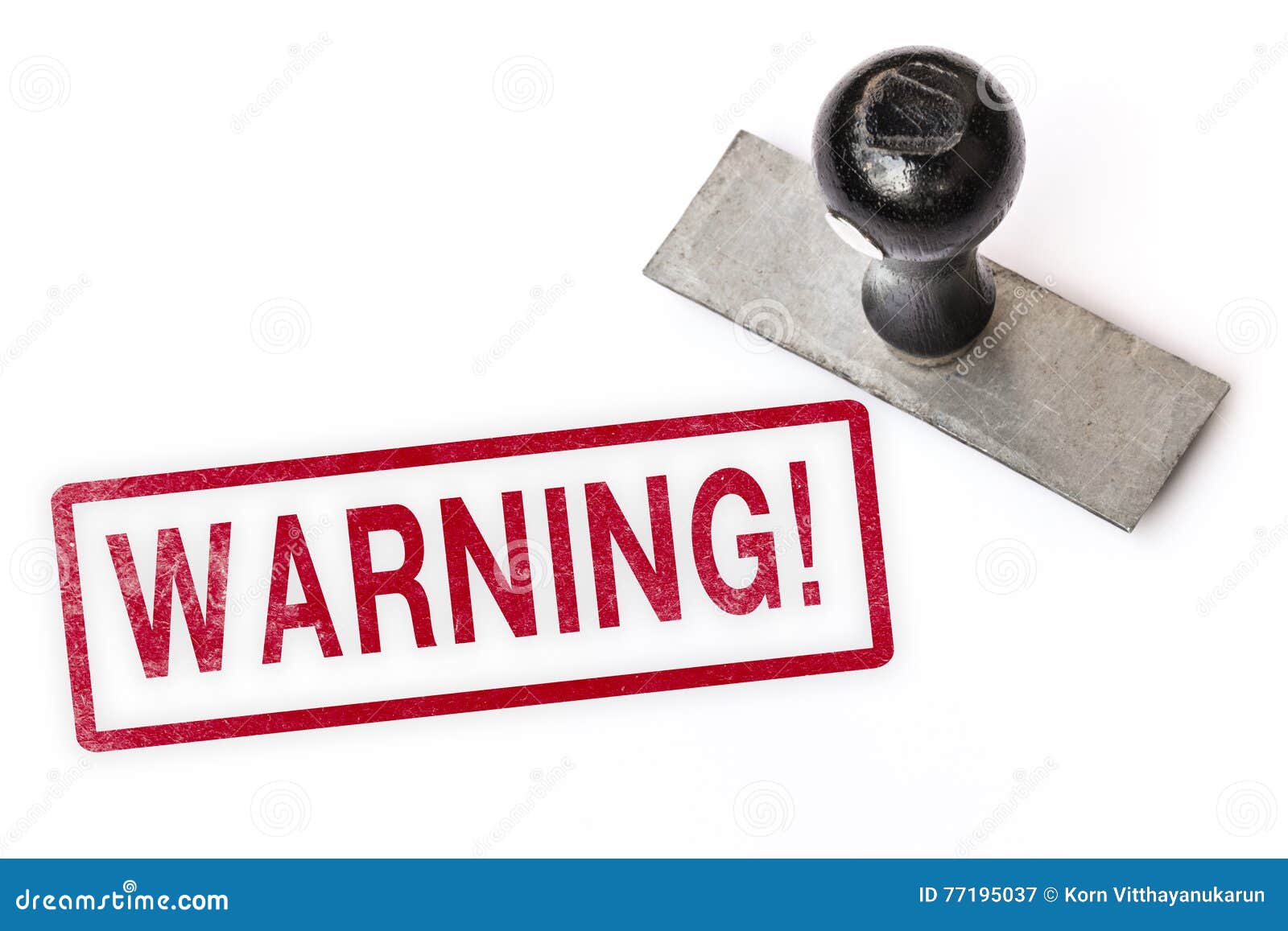 Warning text label stamp stock image. Image of banner - 77195037