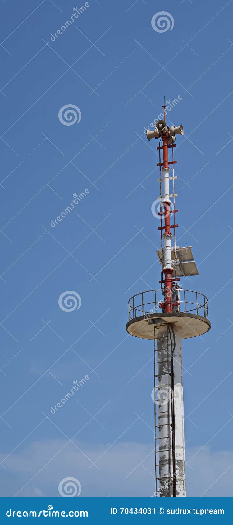 Warning tower stock image. Image of headless, popular - 70434031